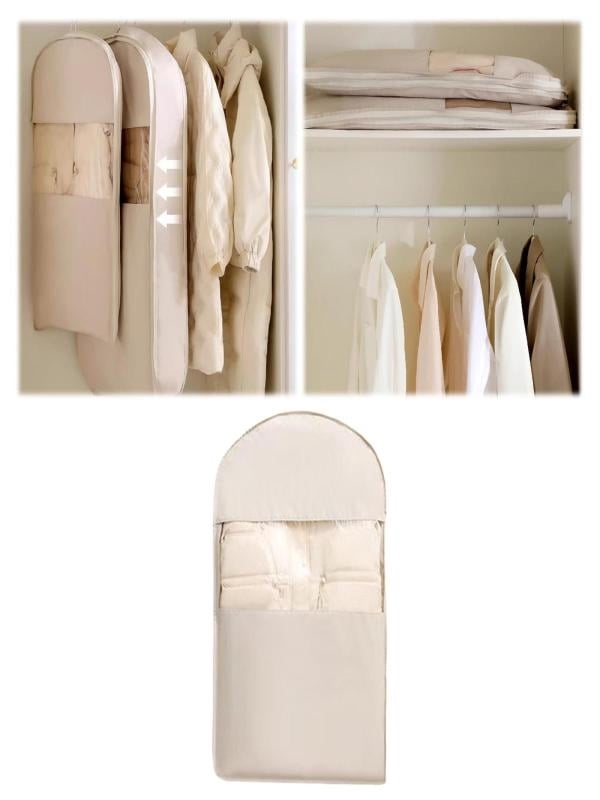 Coat Bags for Closet Storage, Compression Save Space, Suit Bags for ...