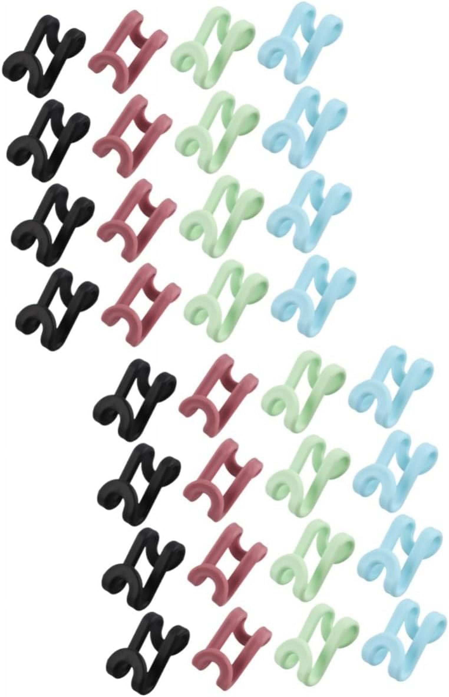 Coat Hangers Space Saving 48 Pcs Multi Functional Pants Rack Clothes ...