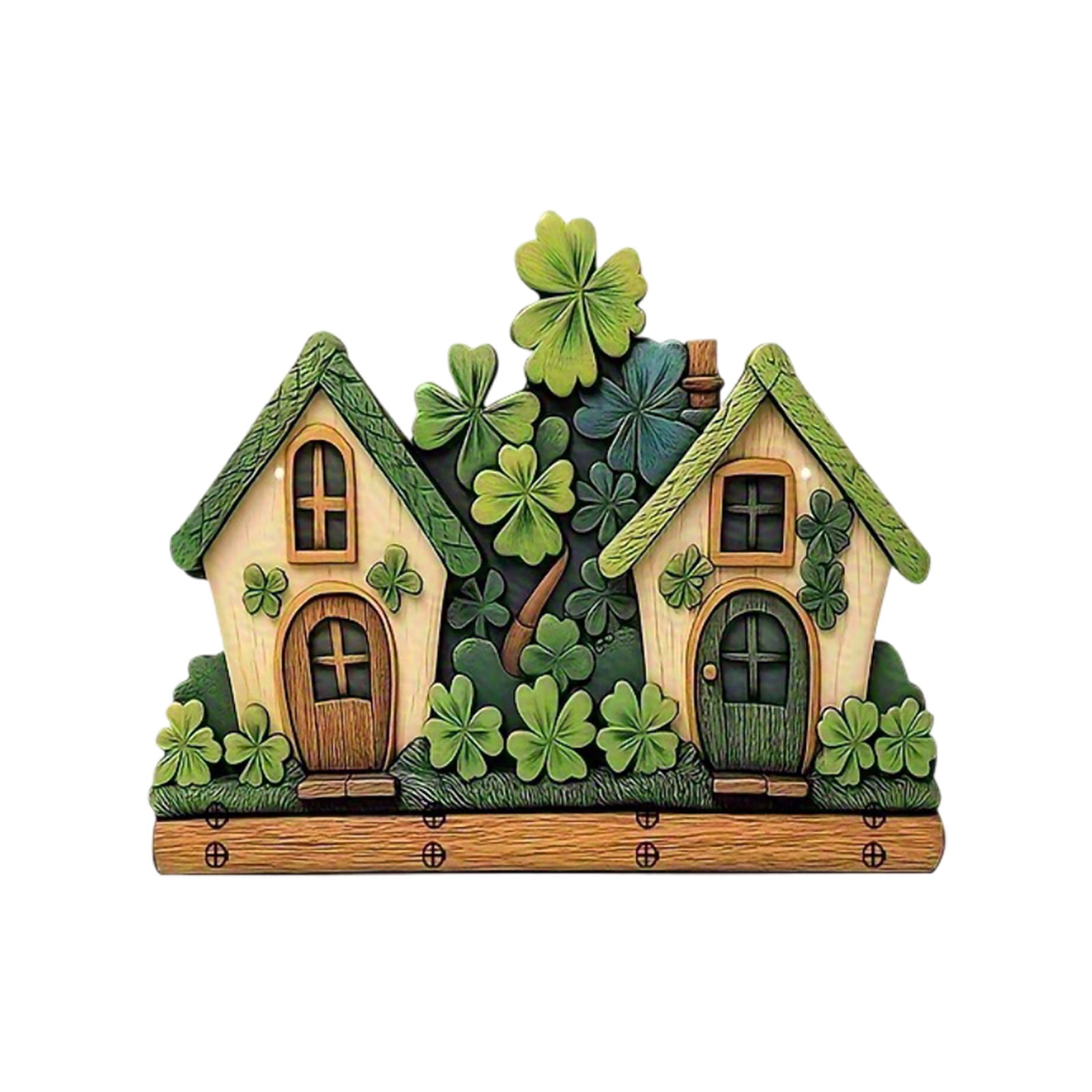 Coat Hooks Wall Mounted, House Shaped Hat Rack with 4 Hooks ...