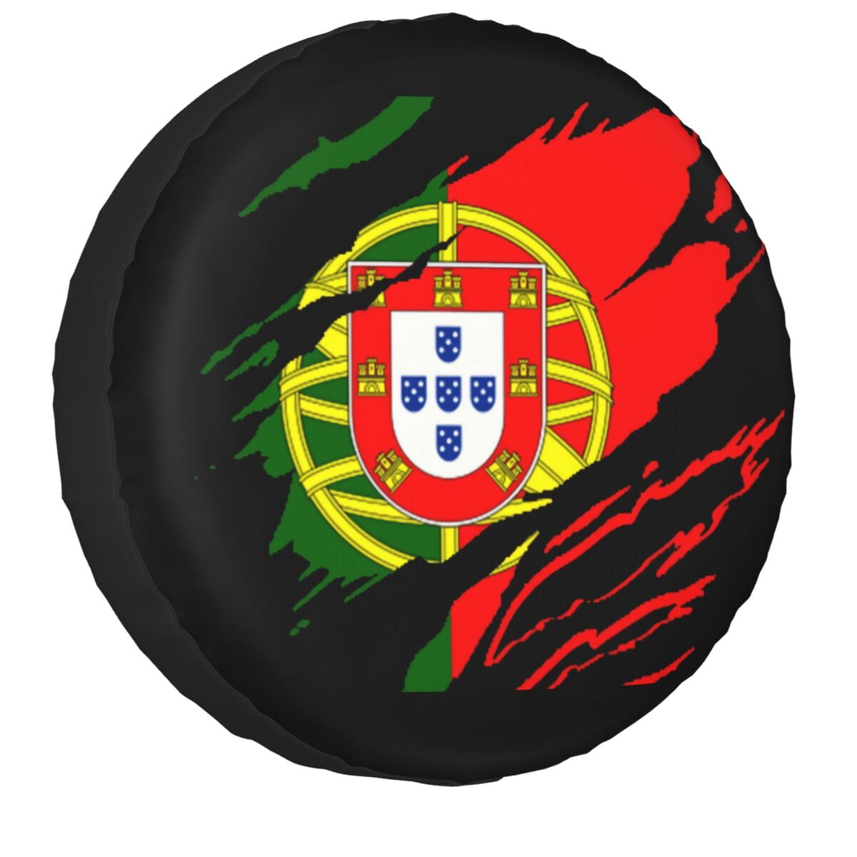 Coat Of Arms Of Portugal Art Spare Wheel Tire Cover Case Portuguese ...