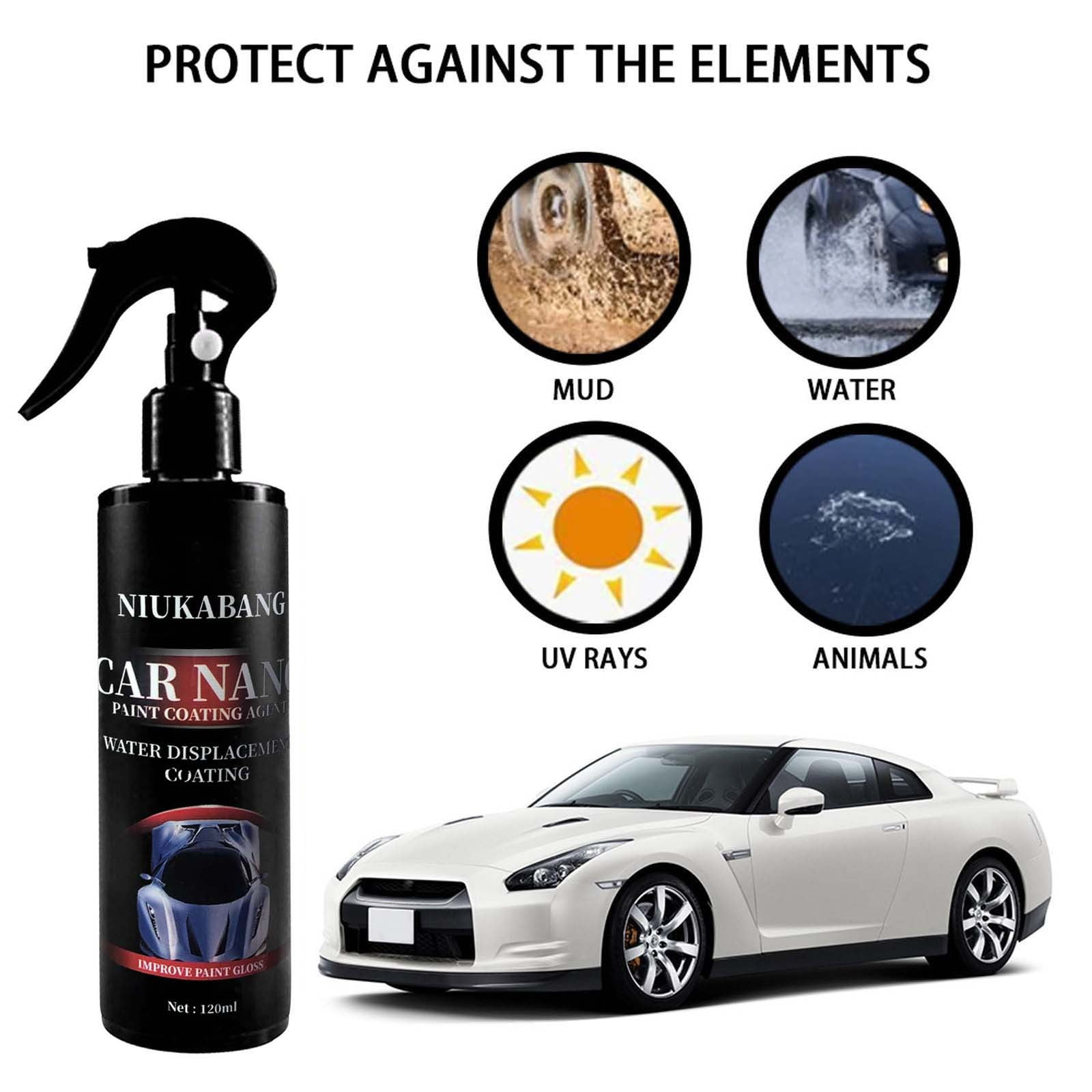 Coat Oxidation Liquid Car 100ML Glass Nano Hydrophobic Repairing Spray ...