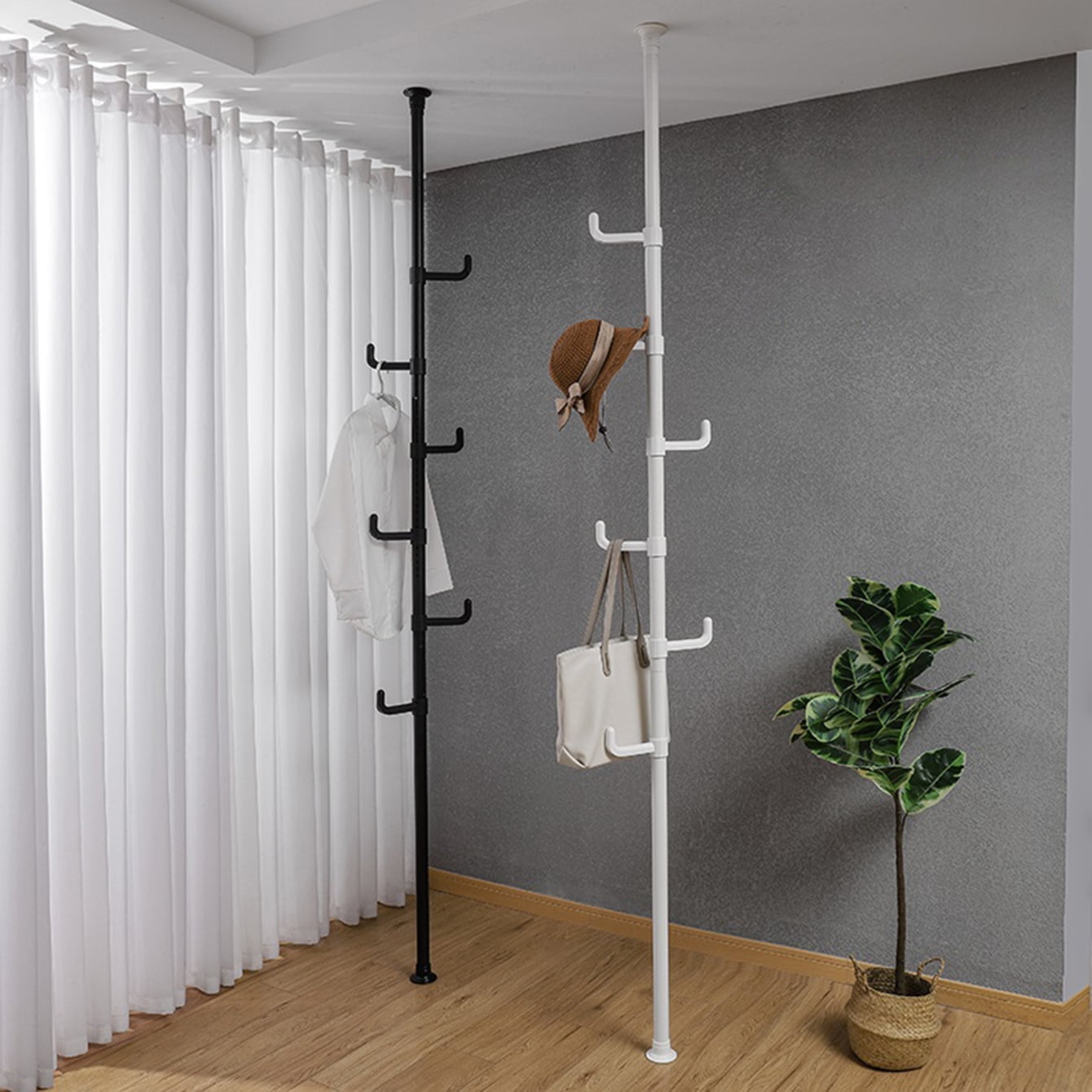 Coat Rack, Adjustable Coat Racks, Free Standing Coat Rack Stand ...
