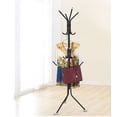 Walmart Free-Standing Coat Rack, Metal Hanger with 12 Hooks, For Jacket ...