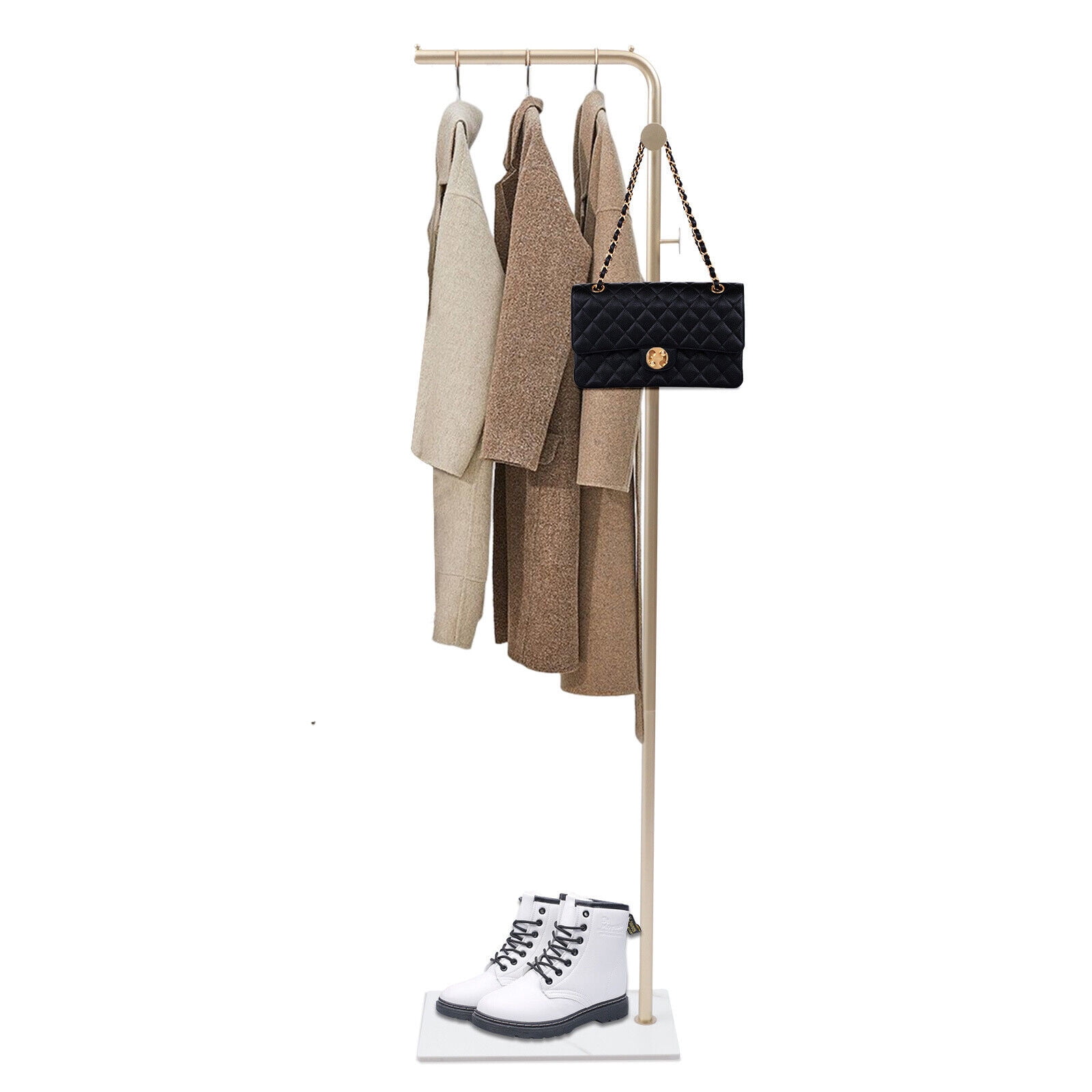 Coat Rack Stand Free Standing Coat Racks Simple Metal Standing Coat and ...
