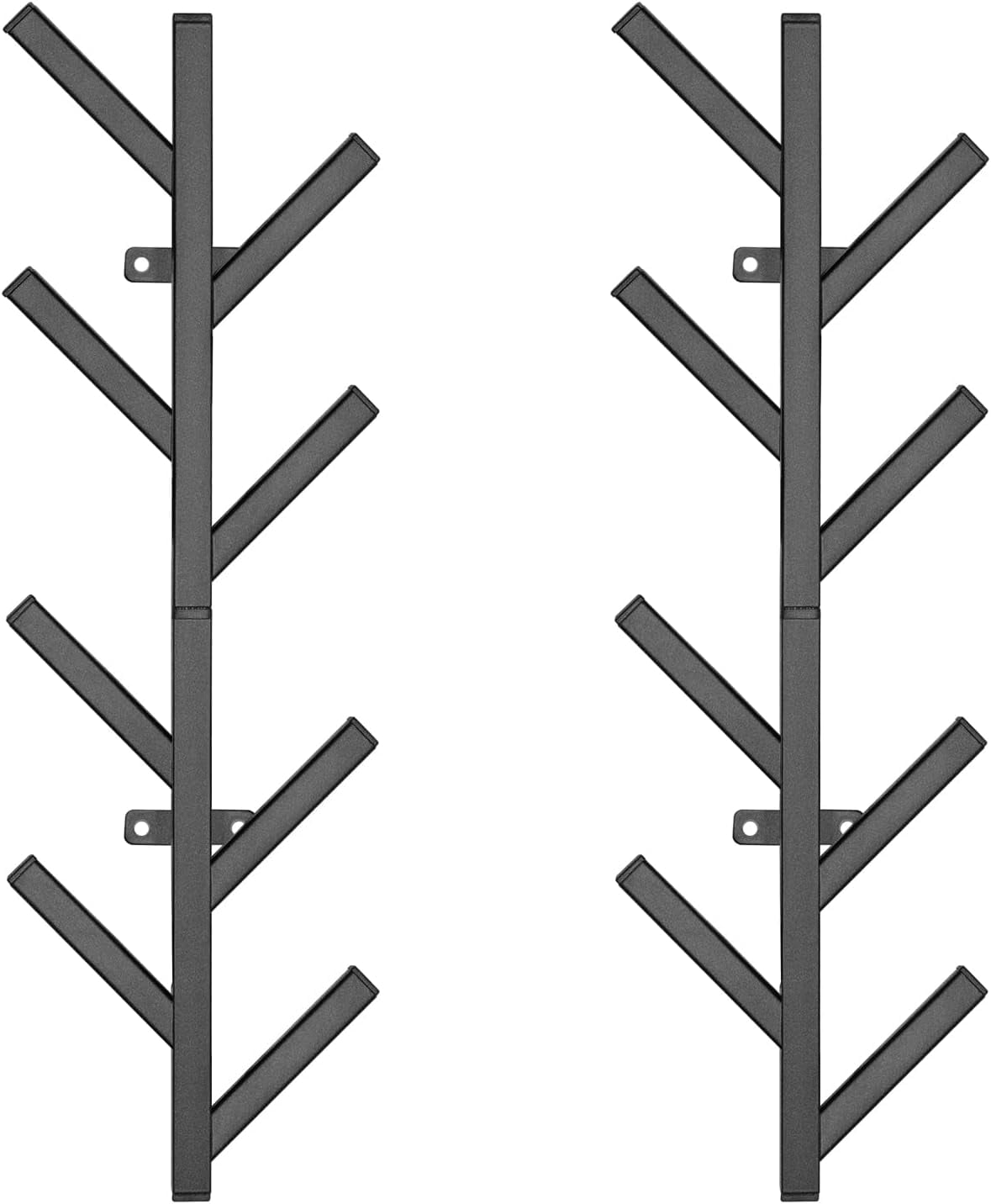 Coat Rack Vertical Coat Rack Wall Mount Metal Coat Hook Wall Coat Tree ...