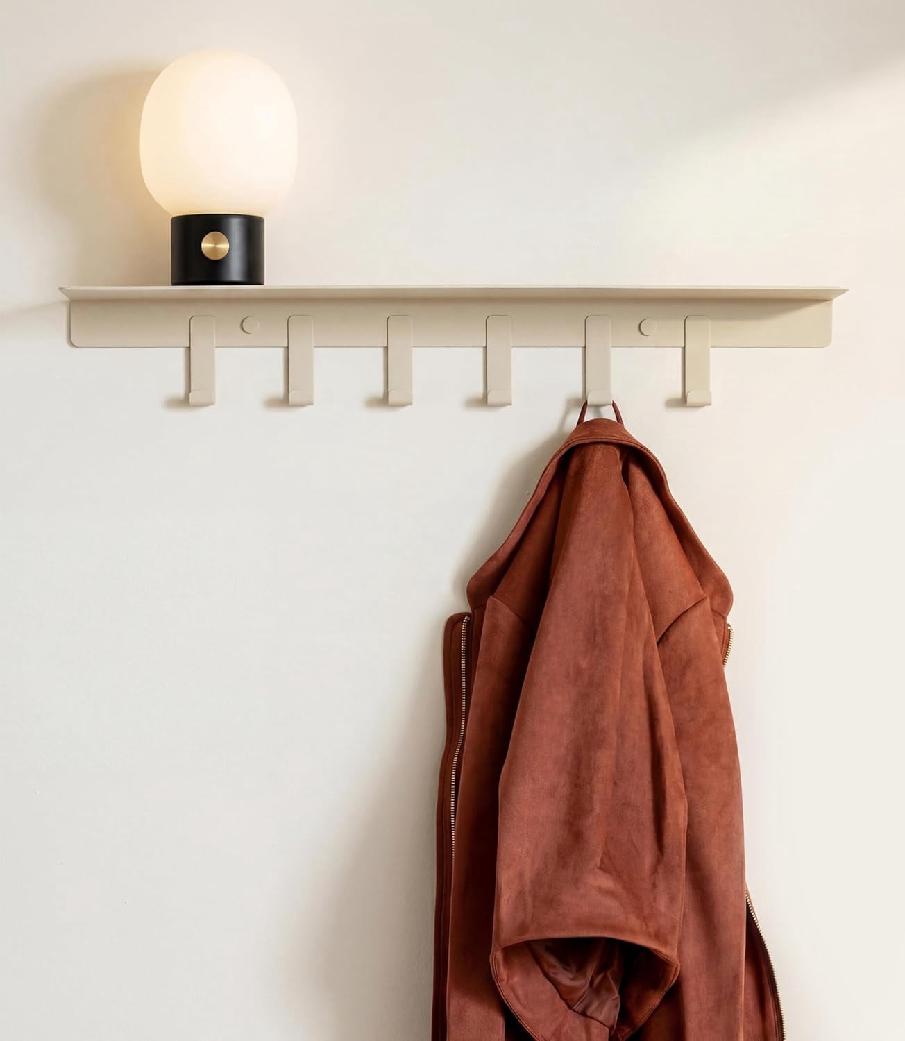 Coat Rack Wall Mount with Shelf| Coat Rack with Shelf for Storage and ...
