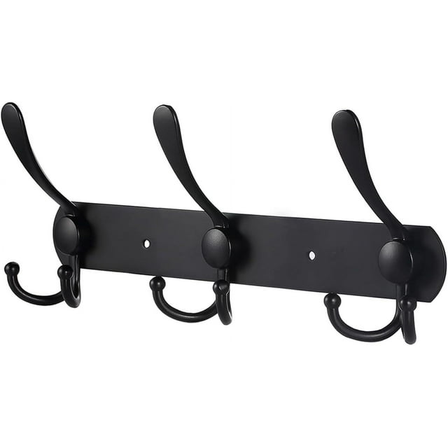 Coat Rack Wall Mounted,3 Tri Stainless Steel Coat Hook for Coat Hat ...