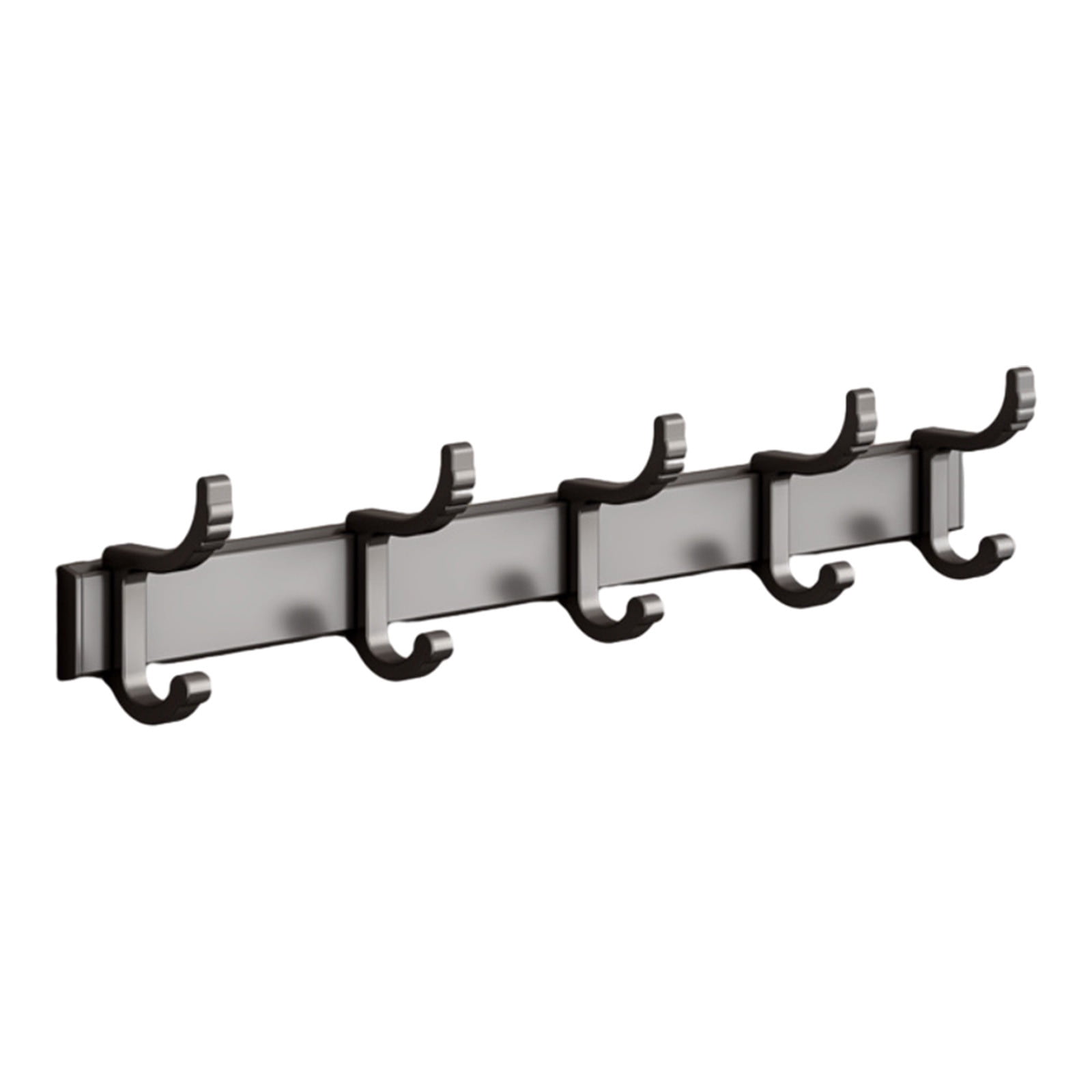 Coat Rack Wall Mounted - 5 Tri Hooks, Heavy Duty, Stainless Steel ...