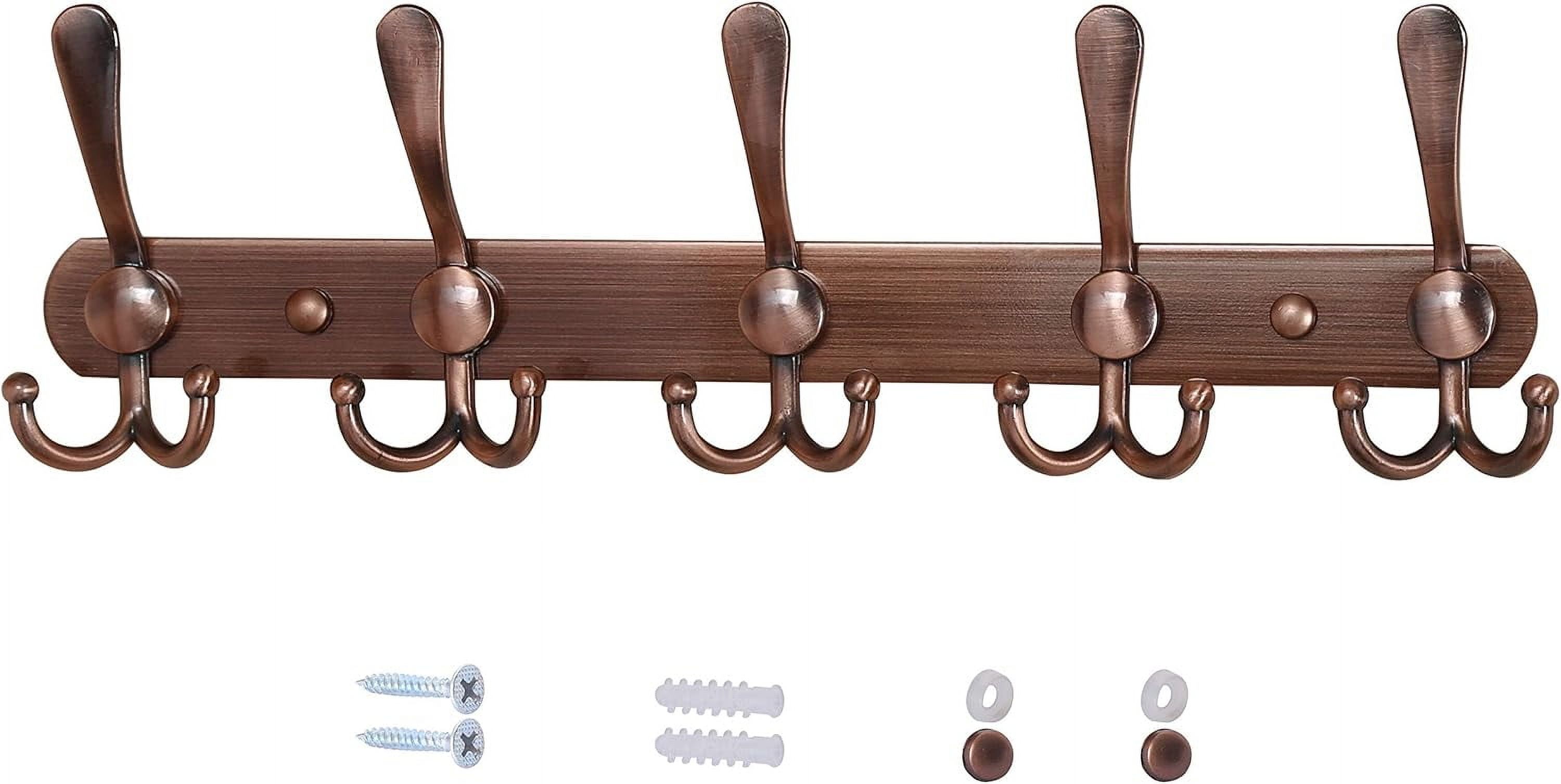 Coat Rack Wall Mounted Heavy Duty, Stainless Steel, Metal Coat Hook ...