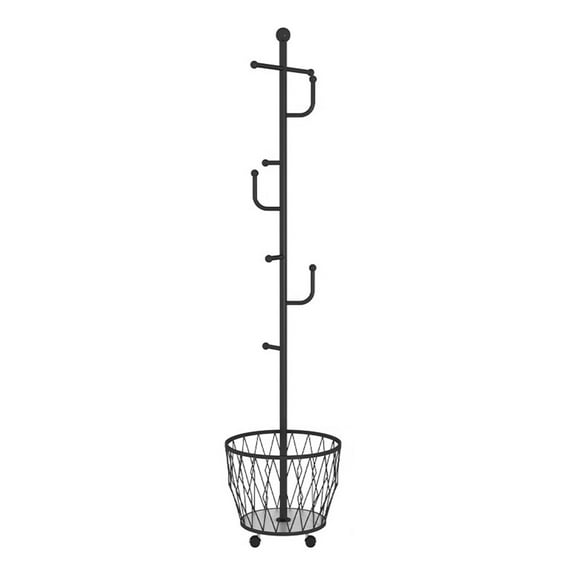 Coat Tree Freestanding,Metal Coat Rack Tree with 8 Hooks,Free Standing ...