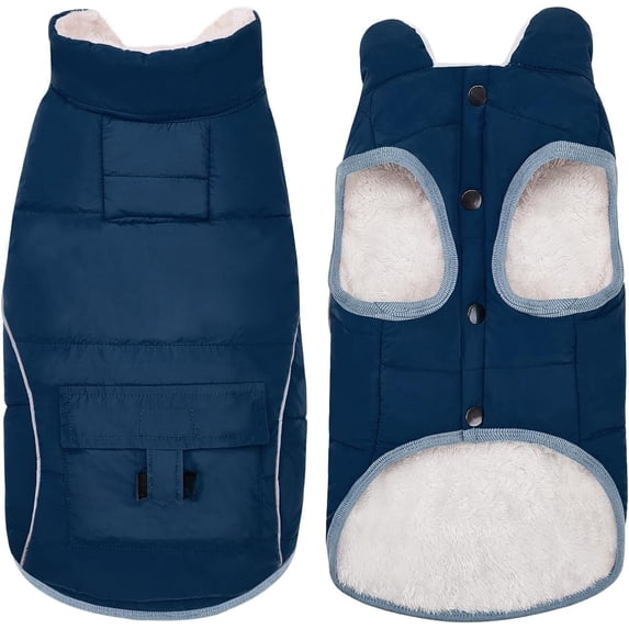 Coat - Warm Winter Coat , Reflective Winter Jacket with Pocket, Puppy ...