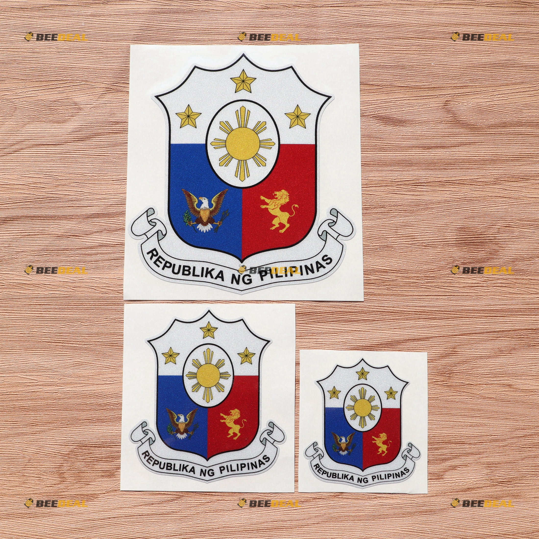 Coat of arms of The Philippines Filipino Pilipinas Decal Vinyl Sticker ...