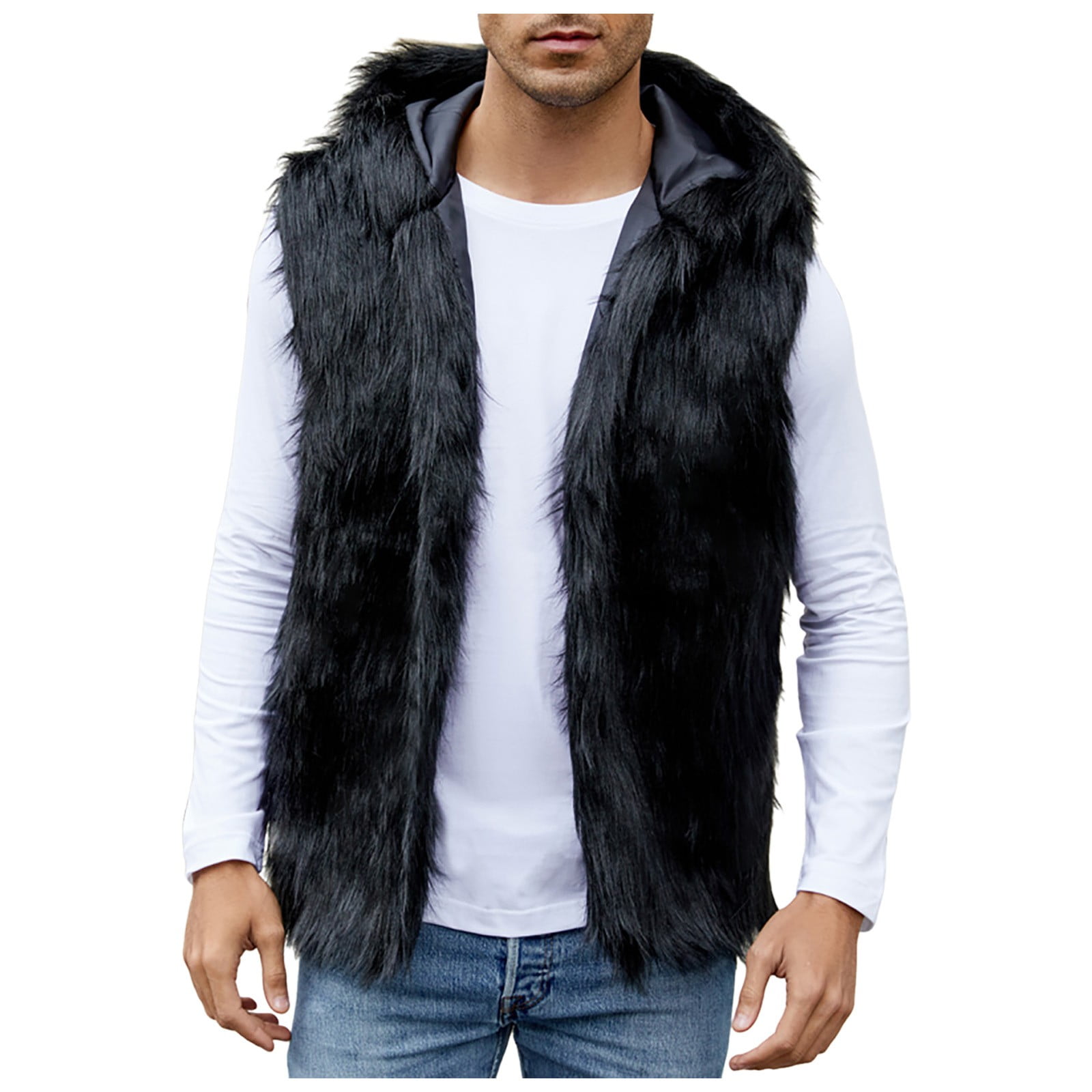 Coat for man Men's Long Overcoat Winter Jacket Warm Turn Down Collar ...