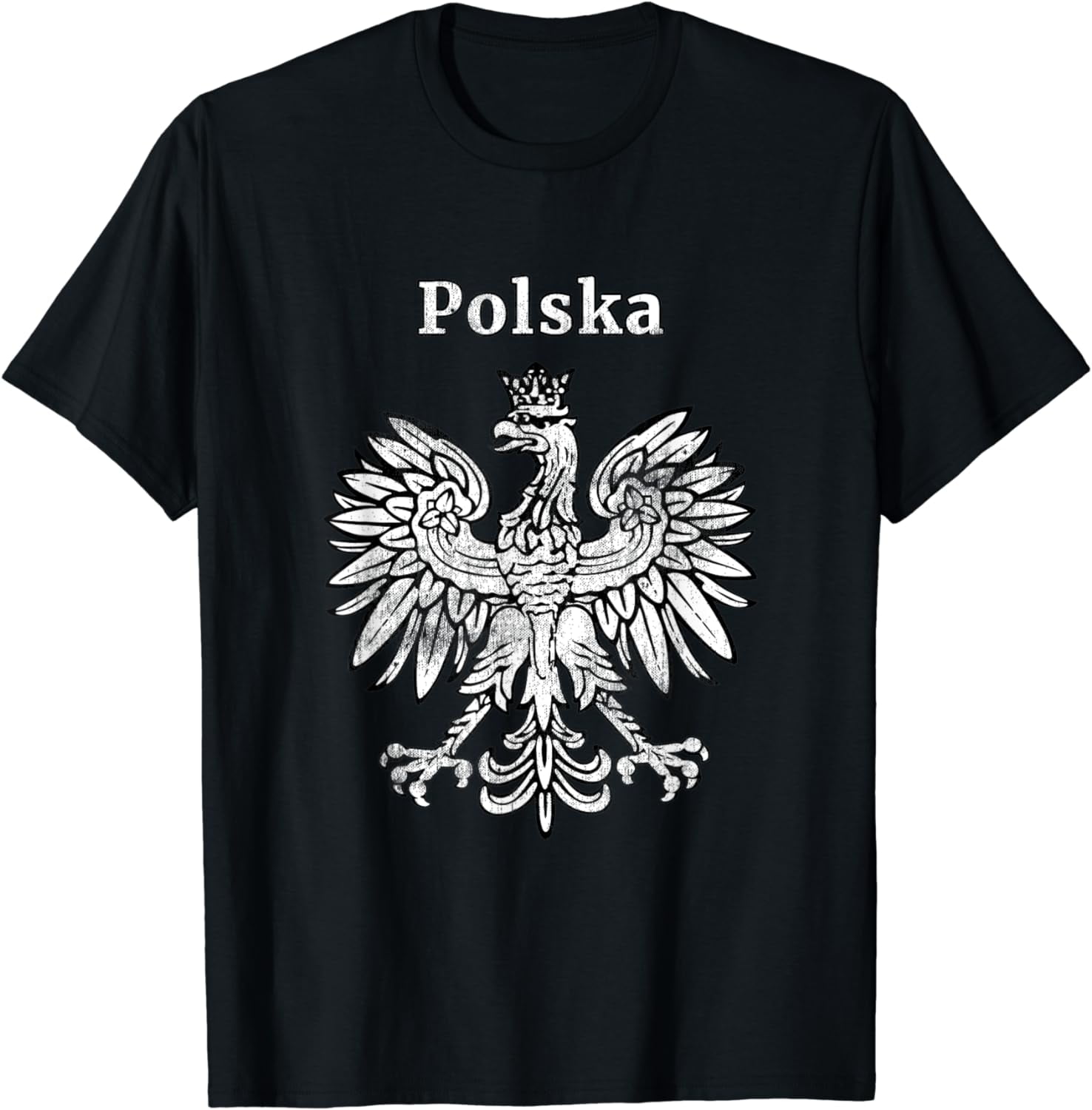 Coat of Arms Rzeczpospolita Polska Eagle Cotton T-Shirt - Walmart.com