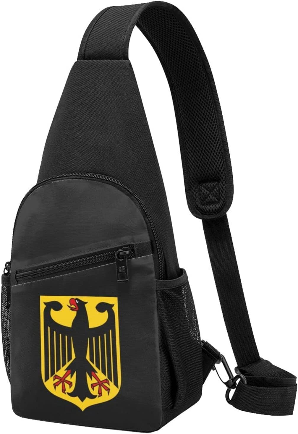 Coat of Arms of Germany Chest Bag Shoulder Bags Crossbody Bag Black ...