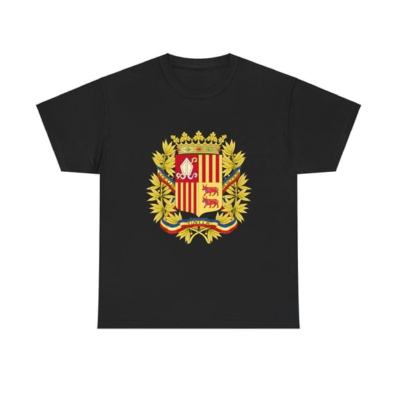 Coat of Arms of the high authorities of Andorra - T-Shirt - Walmart.com