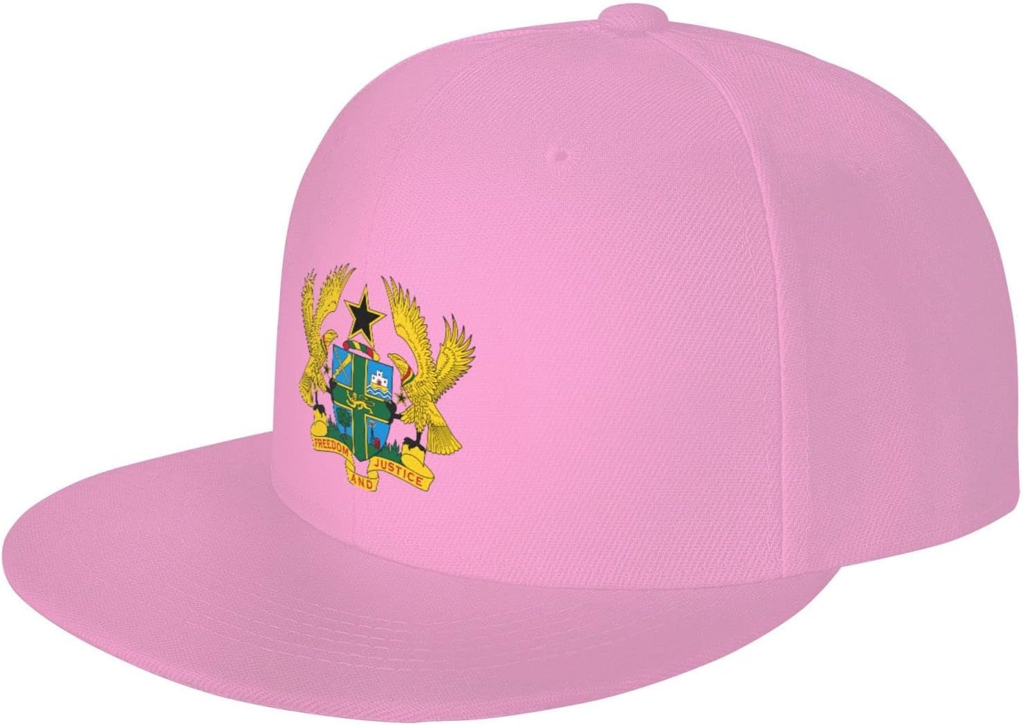 Coat of arms of Ghana Snapback Hats for Men Baseball Cap Trucker Hat ...