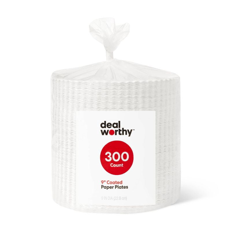 Coated Disposable Paper Plates 9