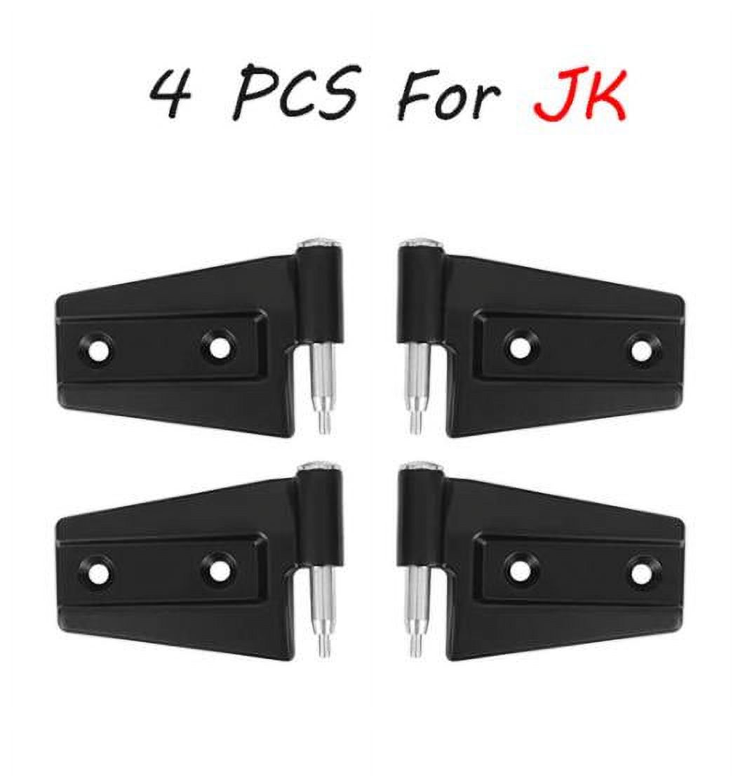 Coated Door Side Hinge for Jeep Wrangler, JK, JL, JT 2007+, Highway ...