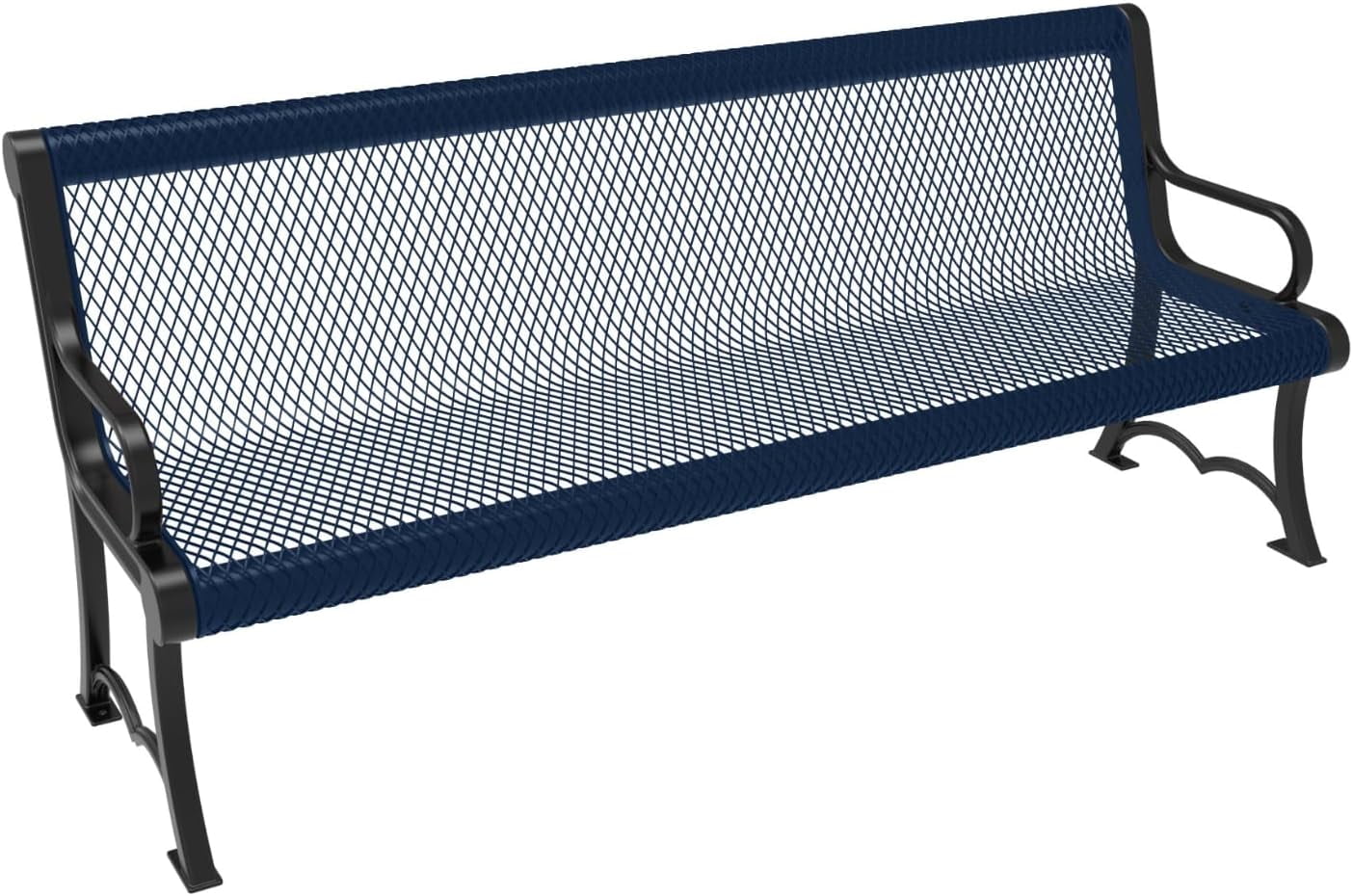 Coated Outdoor Furniture Heavy-Duty Outdoor Bench Thermoplastic Coated ...
