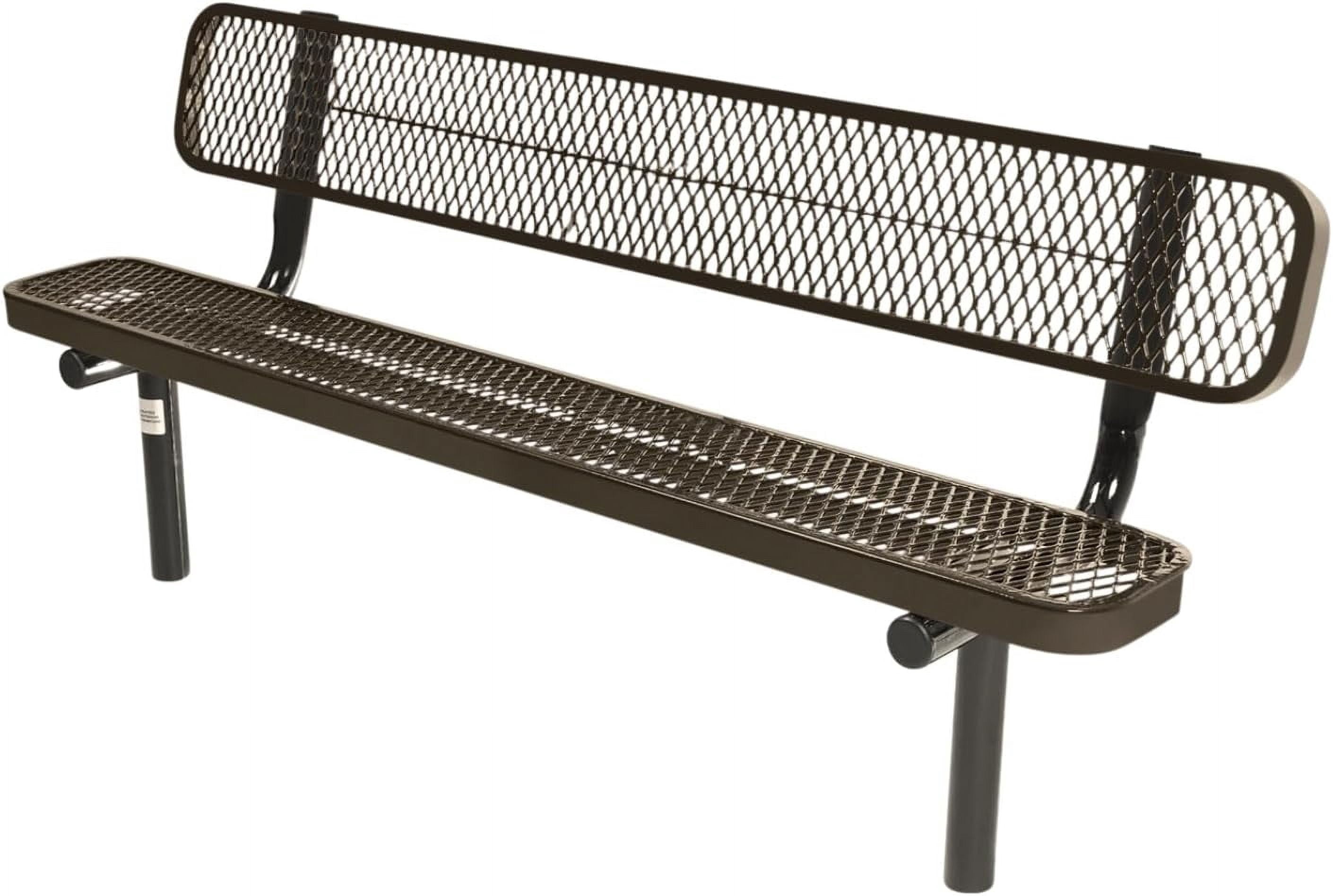 Coated Outdoor Furniture Heavy-Duty Outdoor Bench Thermoplastic Coated ...