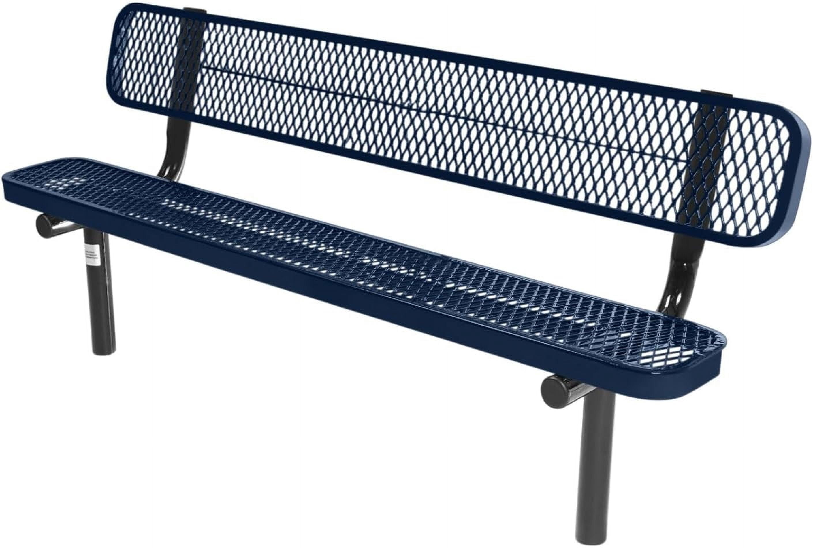Coated Outdoor Furniture Heavy-Duty Outdoor Bench Thermoplastic Coated ...