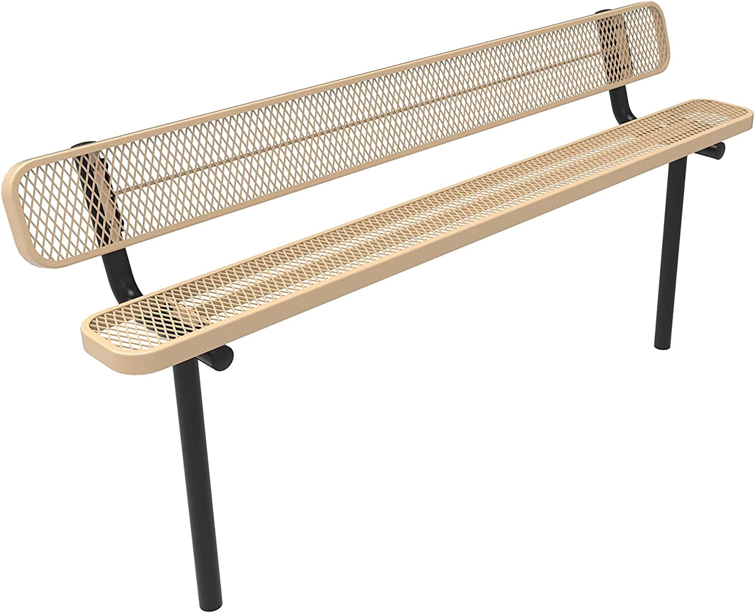 Coated Outdoor Furniture Heavy-Duty Outdoor Bench Thermoplastic Coated ...