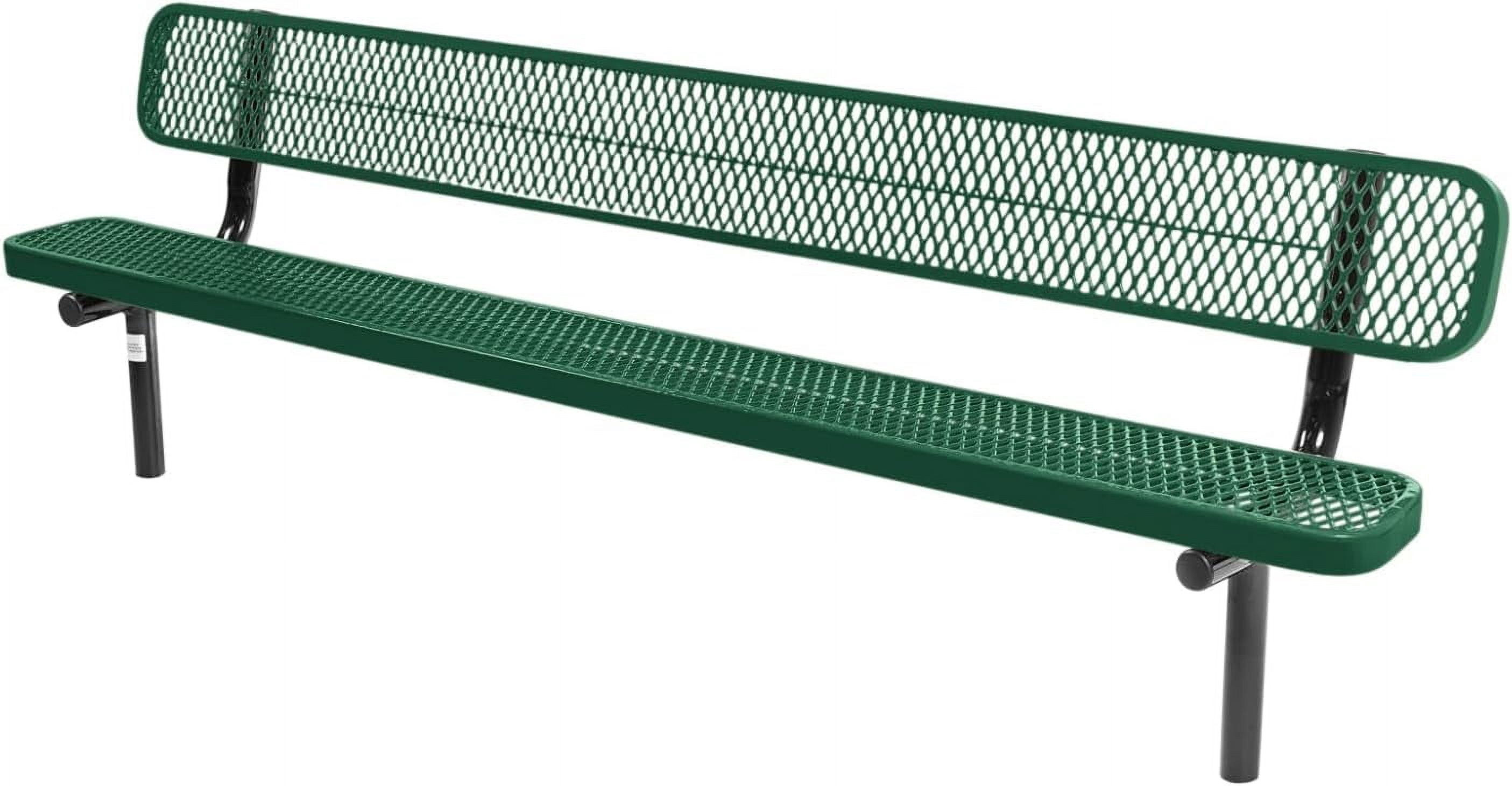 Coated Outdoor Furniture Heavy-Duty Outdoor Bench Thermoplastic Coated ...