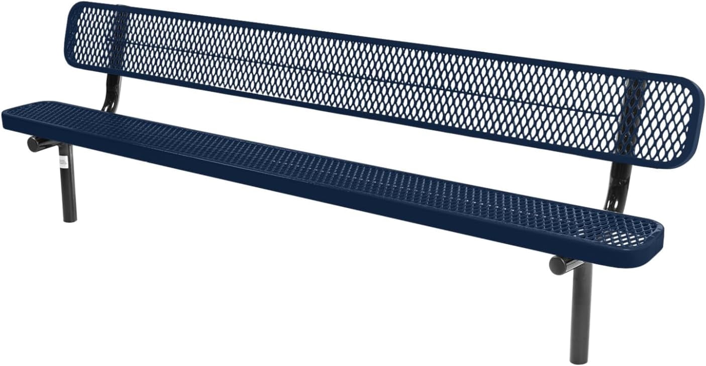 Coated Outdoor Furniture Heavy-Duty Outdoor Bench Thermoplastic Coated ...