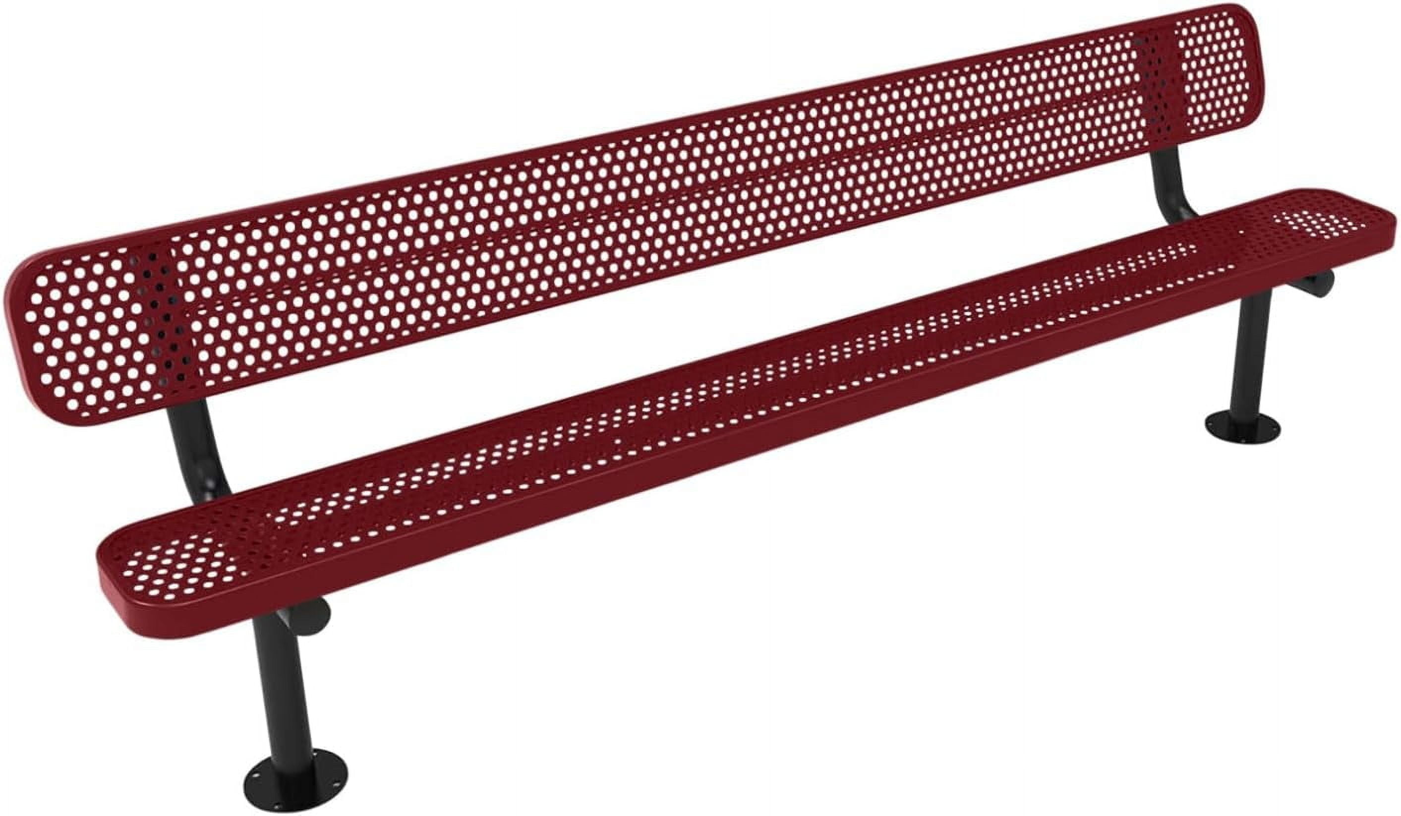 Coated Outdoor Furniture Heavy-Duty Outdoor Bench Thermoplastic Coated ...