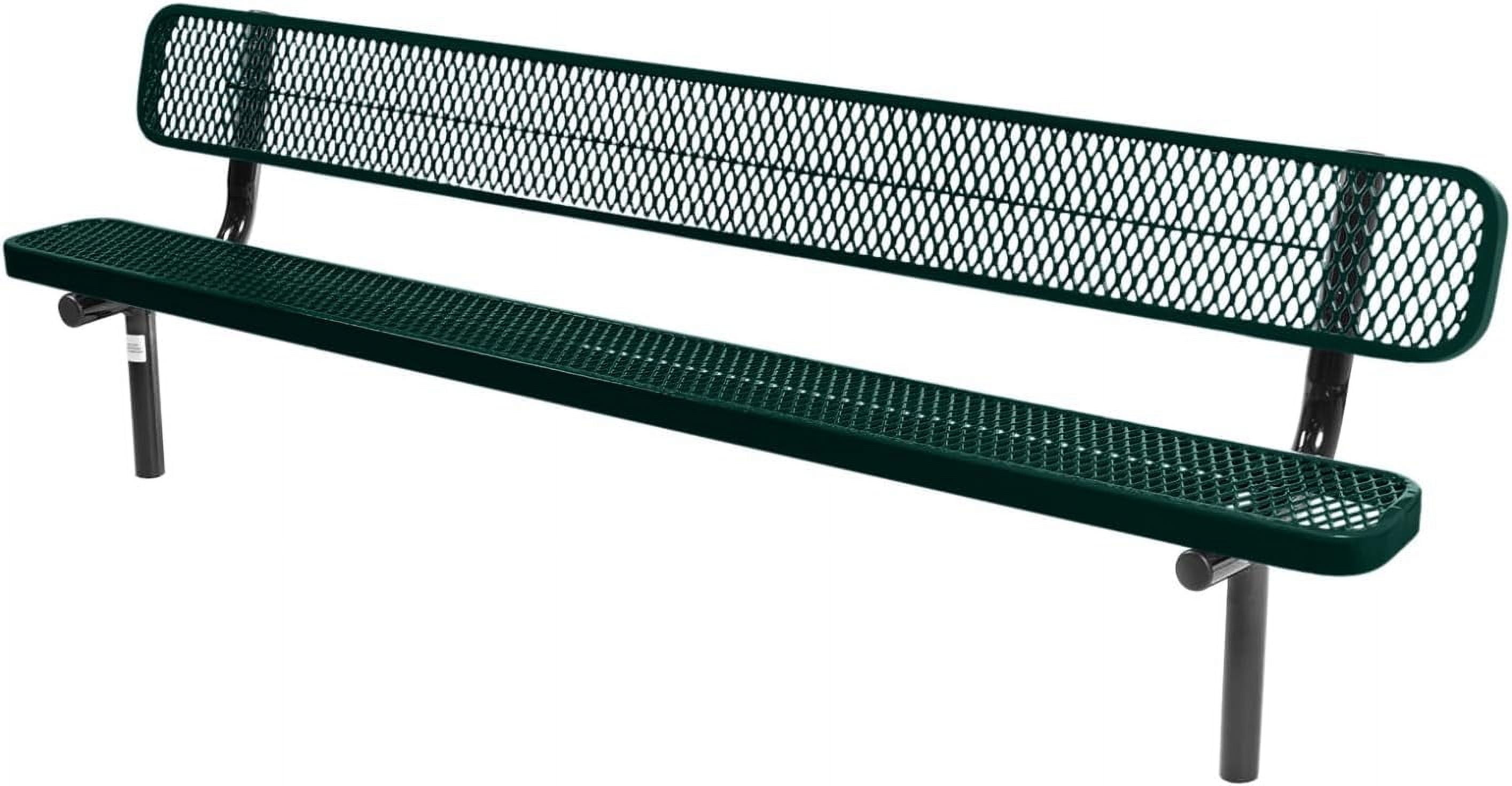 Coated Outdoor Furniture Heavy-Duty Outdoor Bench Thermoplastic Coated ...