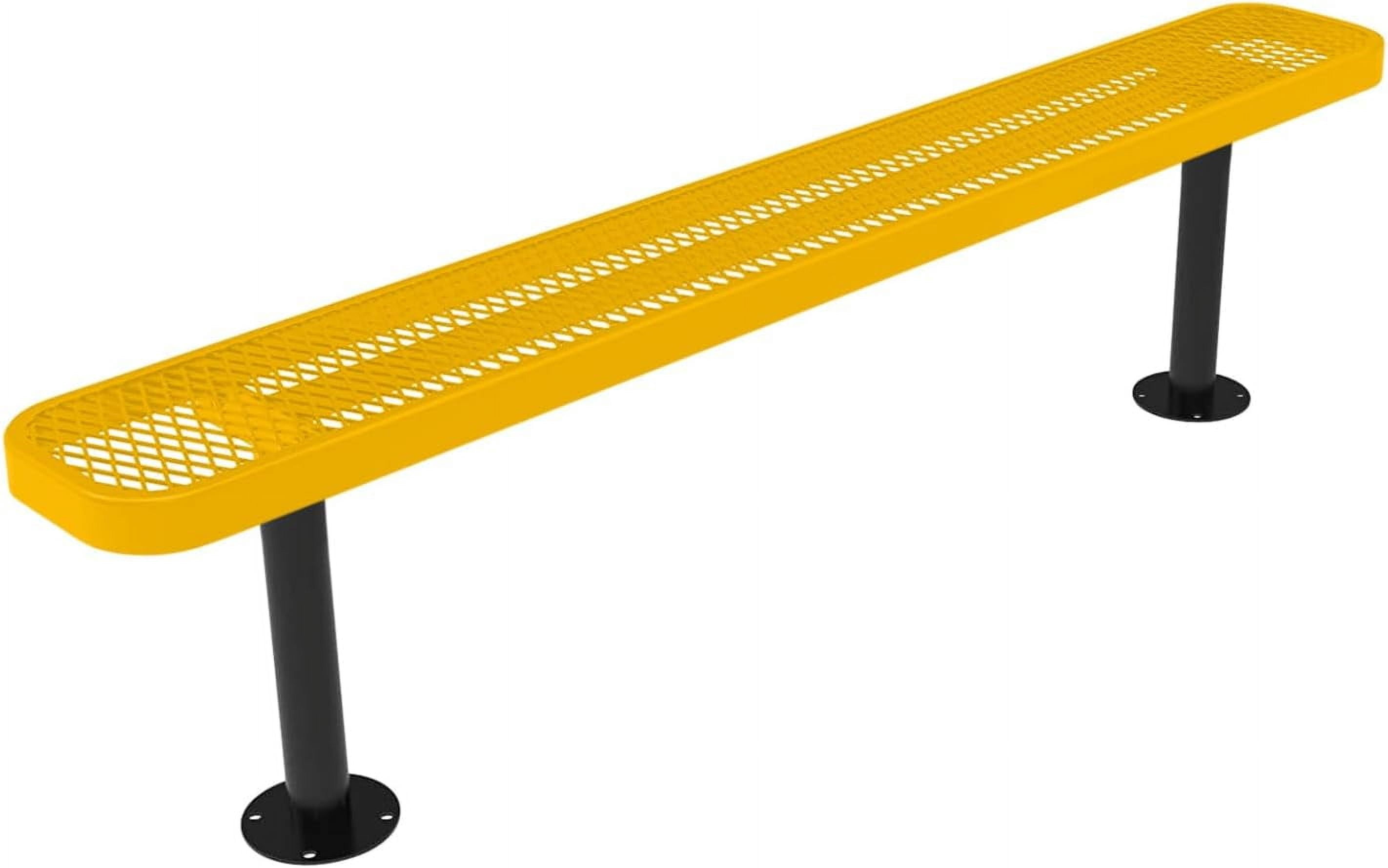 Coated Outdoor Furniture Heavy-Duty Outdoor Bench Thermoplastic Coated ...