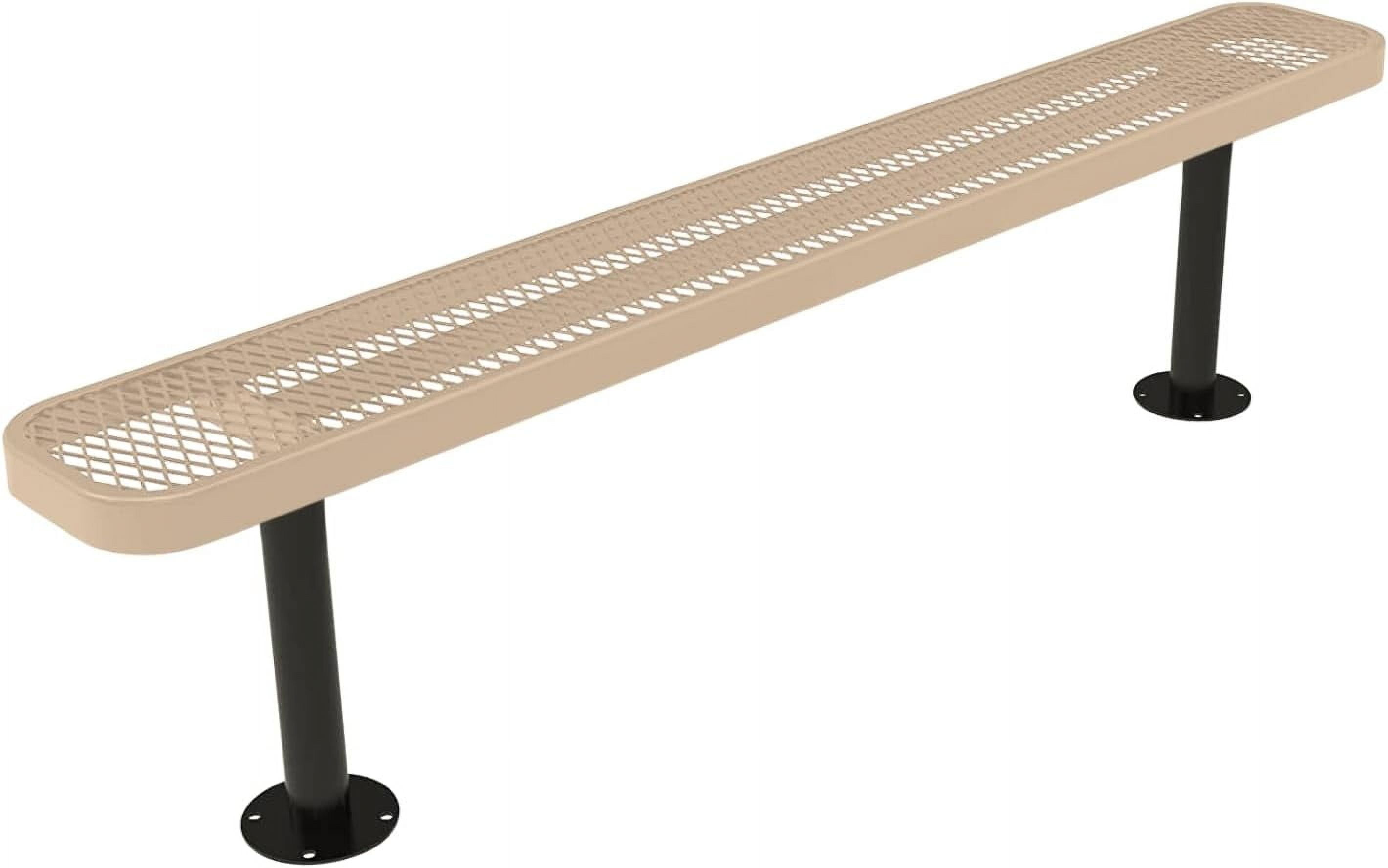 Coated Outdoor Furniture Heavy-Duty Outdoor Bench Thermoplastic Coated ...