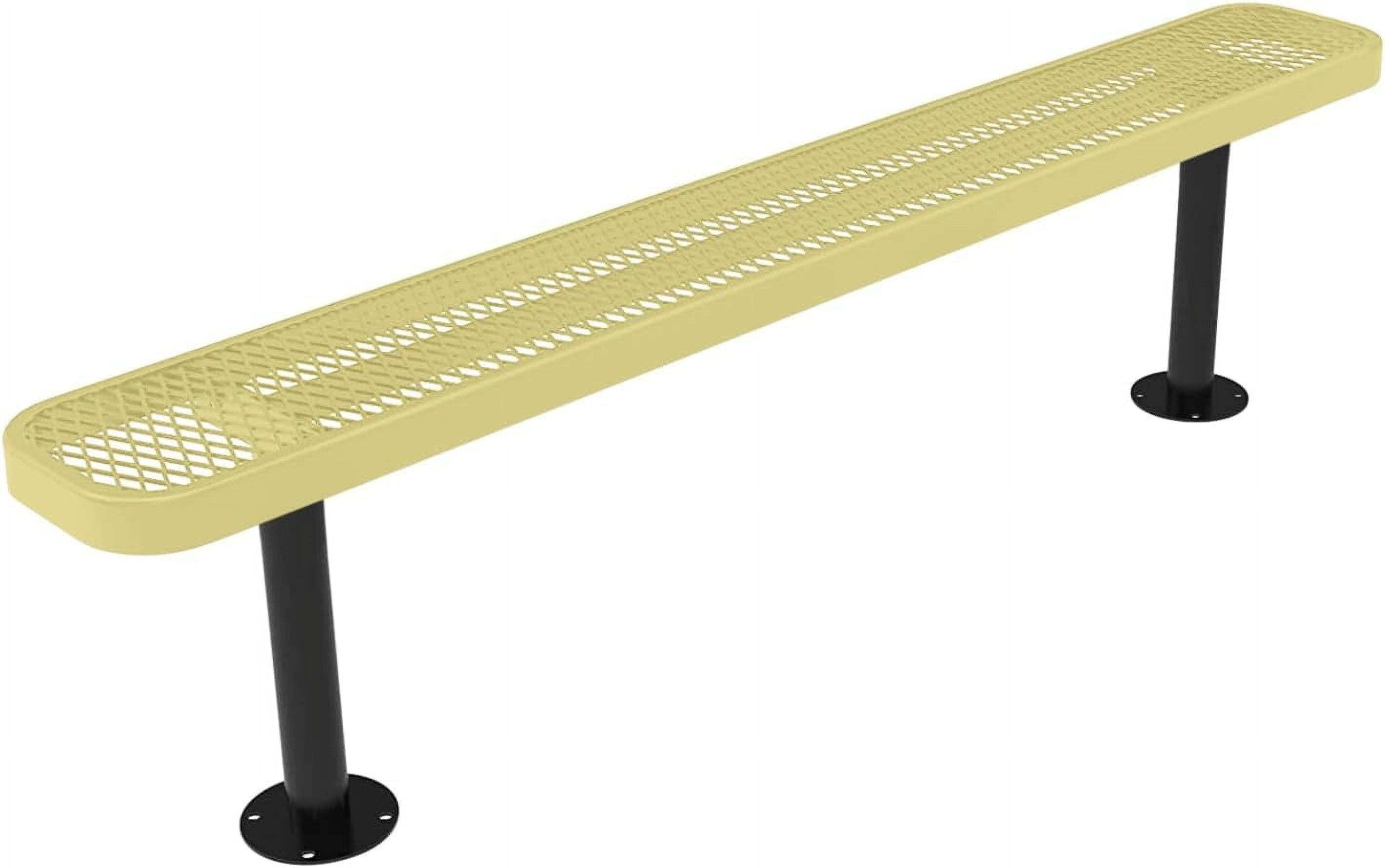 Coated Outdoor Furniture Heavy-Duty Outdoor Bench Thermoplastic Coated ...
