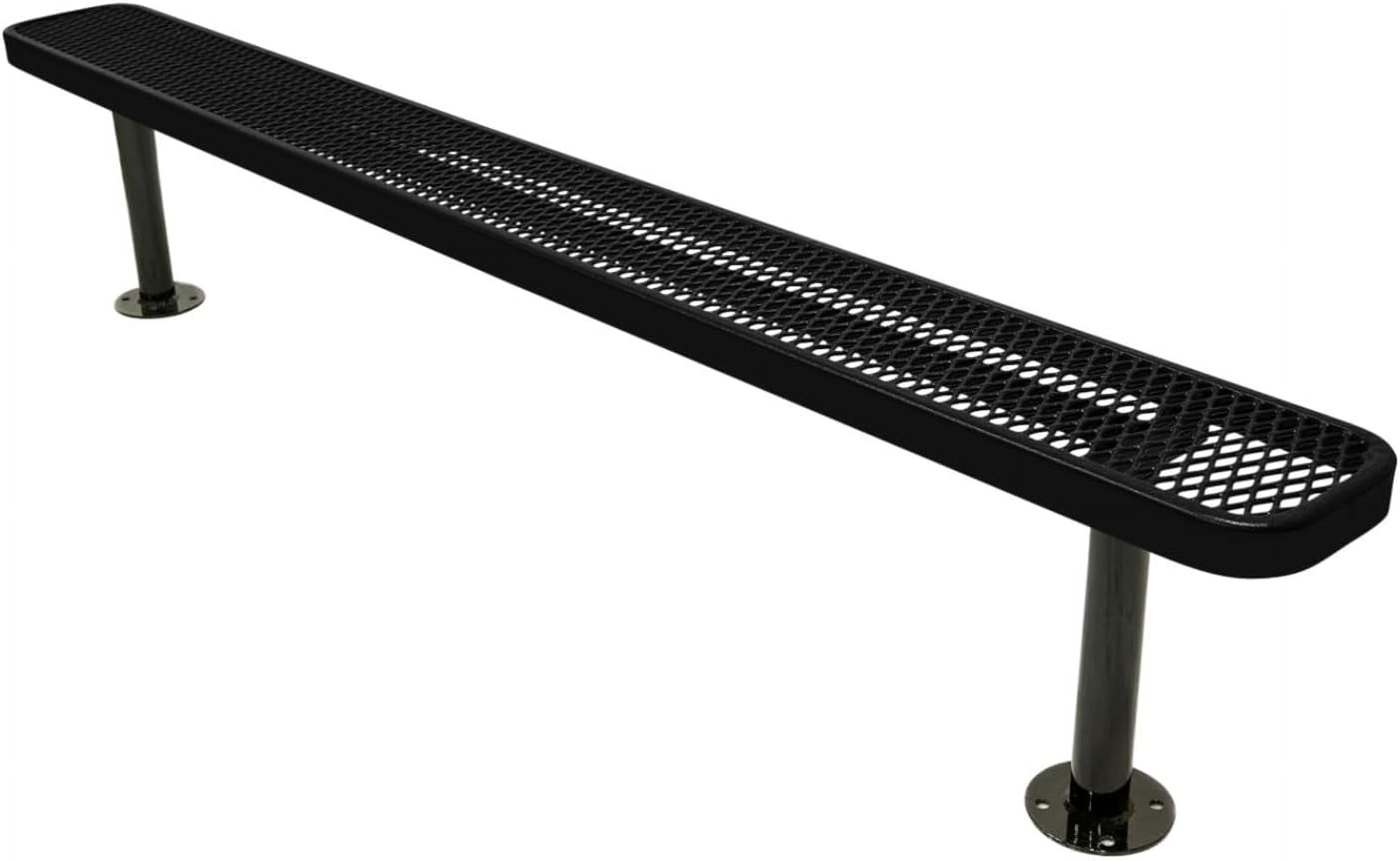 Coated Outdoor Furniture Heavy-Duty Outdoor Bench Thermoplastic Coated ...