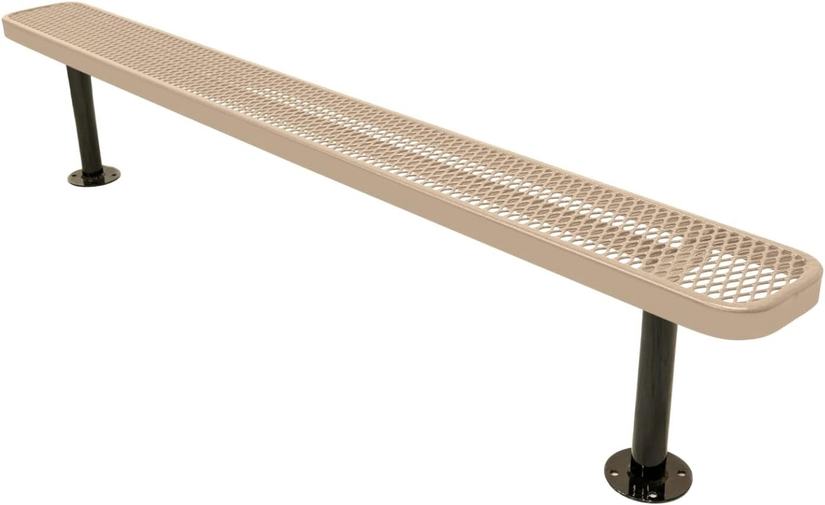 Coated Outdoor Furniture Heavy-Duty Outdoor Bench Thermoplastic Coated ...