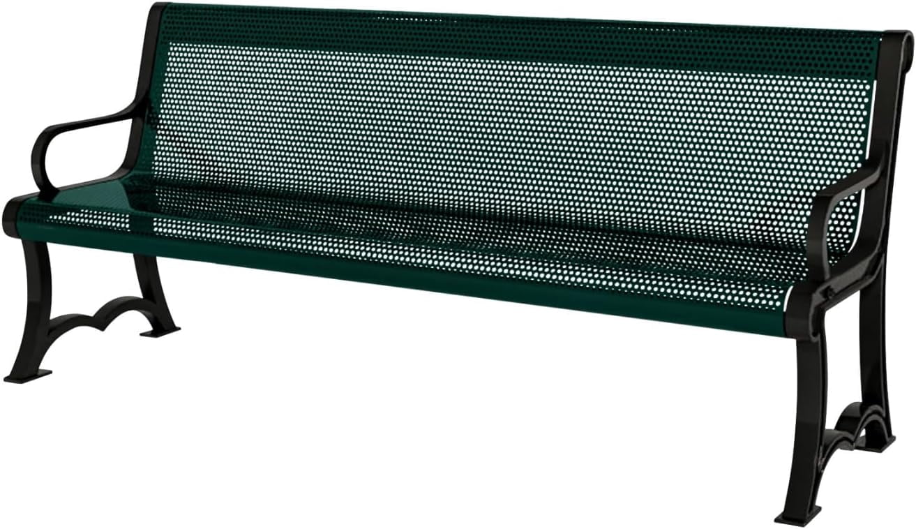 Coated Outdoor Furniture Heavy-Duty Outdoor Bench Thermoplastic Coated ...