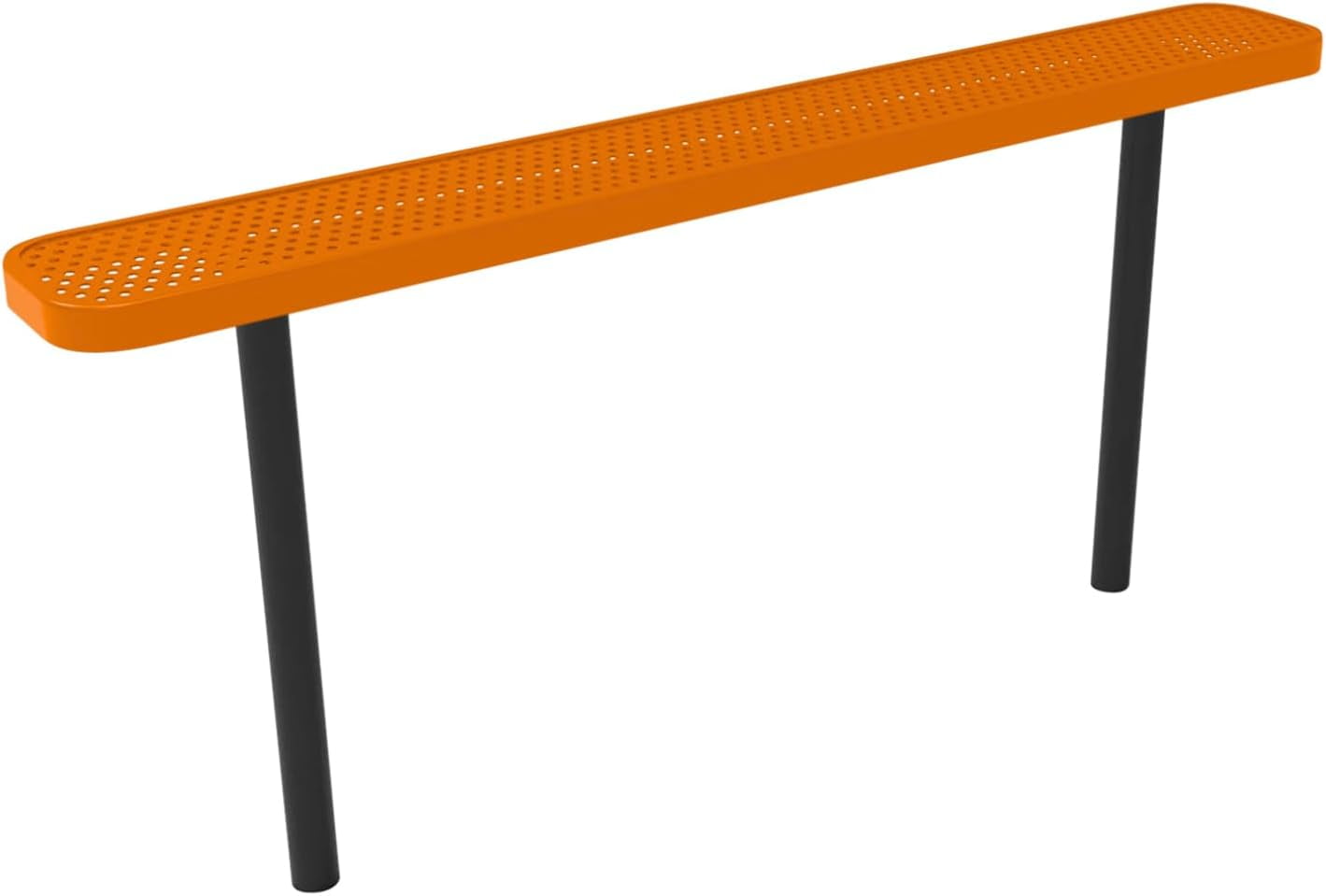 Coated Outdoor Furniture Heavy-Duty Outdoor Bench Thermoplastic Coated, Punched Steel ...