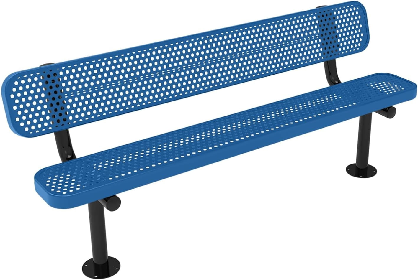 Coated Outdoor Furniture Heavy-Duty Outdoor Bench Thermoplastic Coated ...