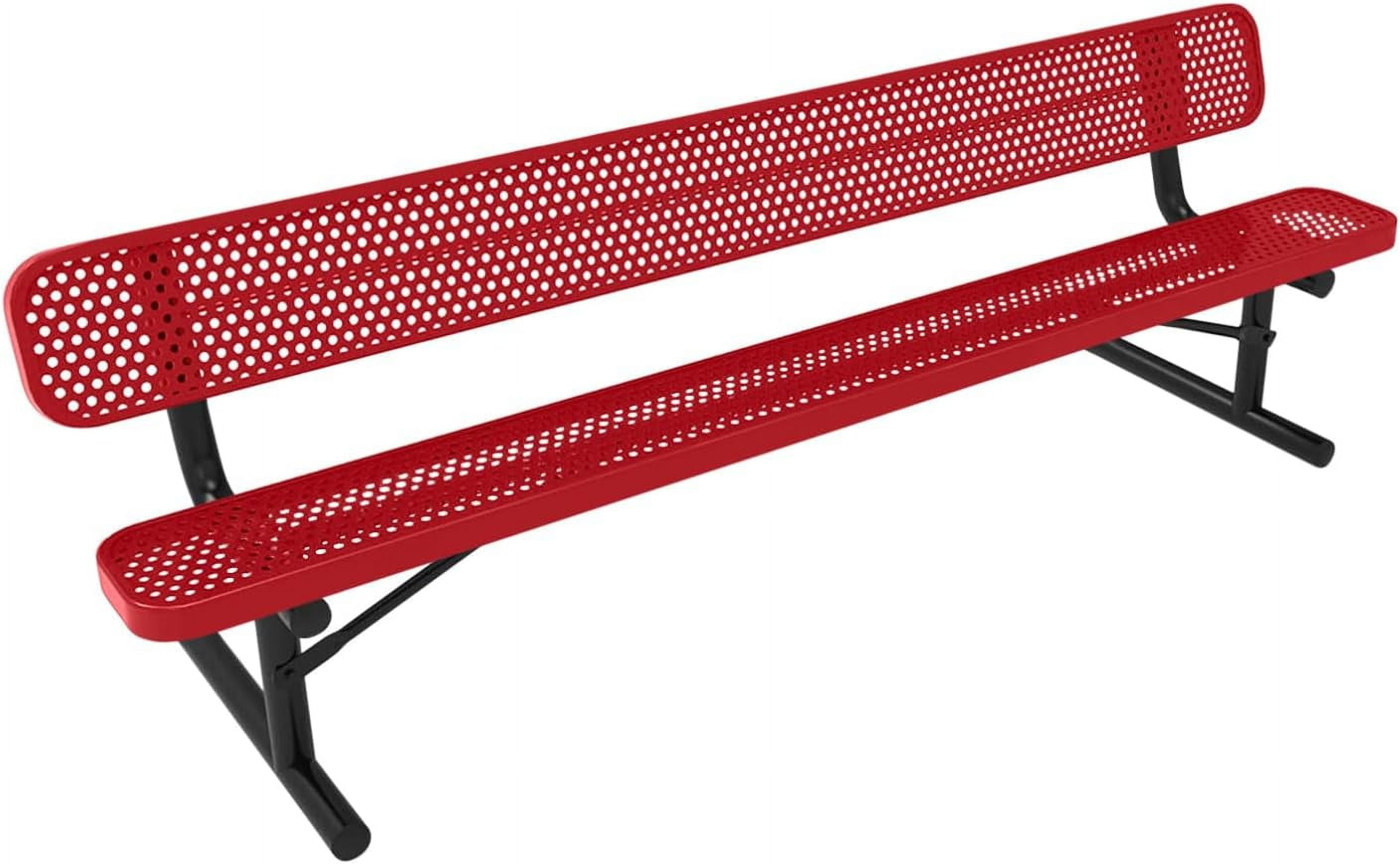 Coated Outdoor Furniture Heavy-Duty Portable Outdoor Bench ...