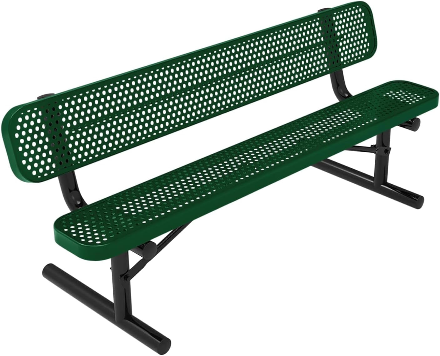 Coated Outdoor Furniture Heavy-Duty Portable Outdoor Bench Thermoplastic Coated, Expanded Metal ...
