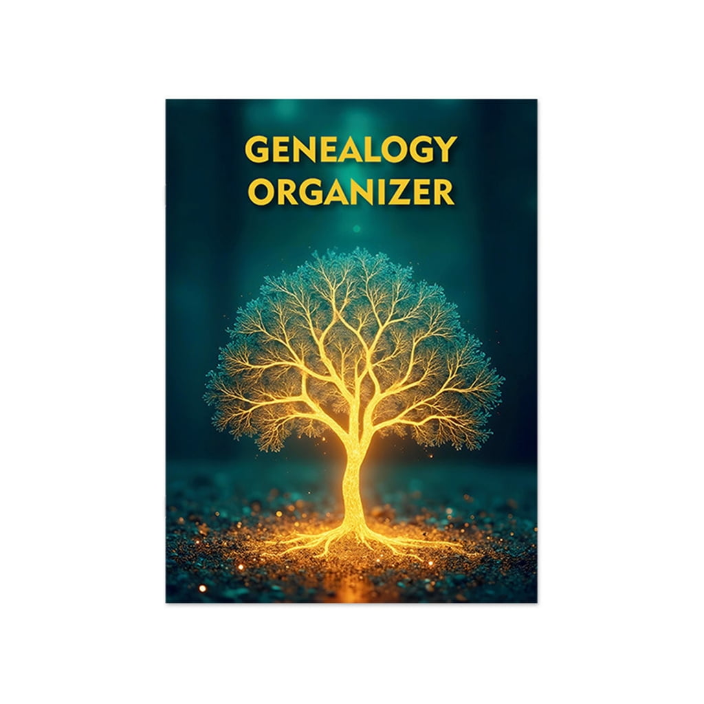 Genealogy Organiser Notebook Family Tree Recording Journal For Family ...