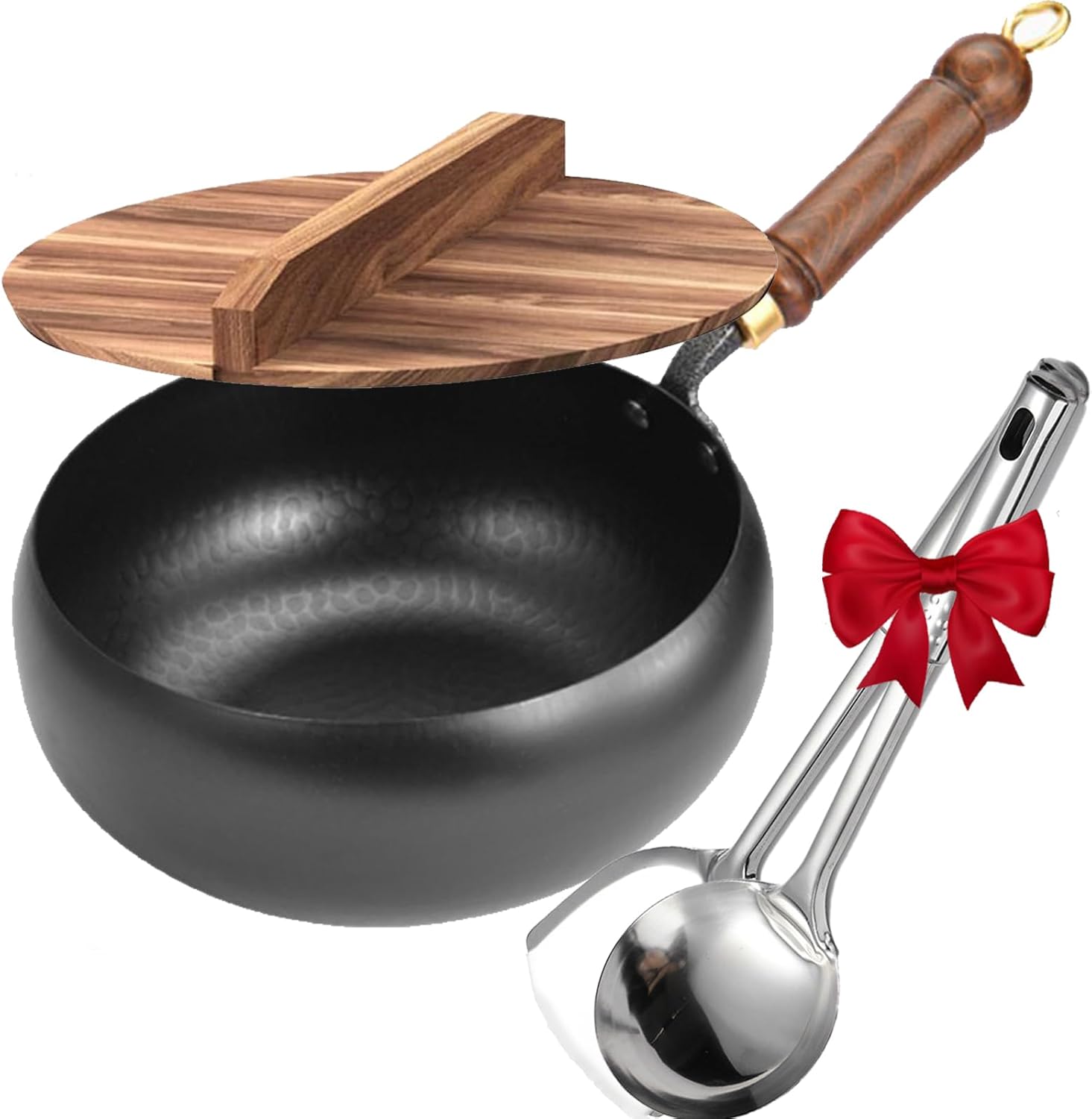 Coating Cast Iron Pot, Suntup Japanese,Traditional Iron Pan for Healthy ...
