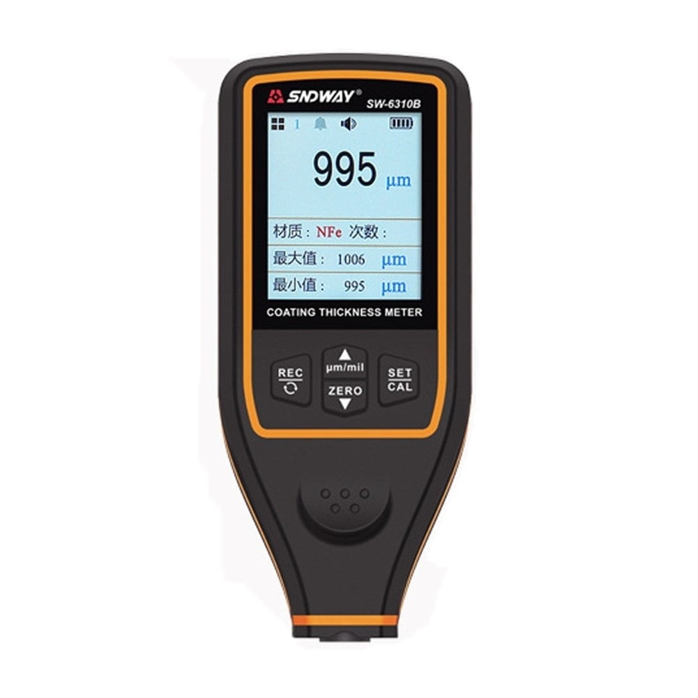 Coating Thickness Gauge Car Paint Detector Refinishing Paint Micrometer ...