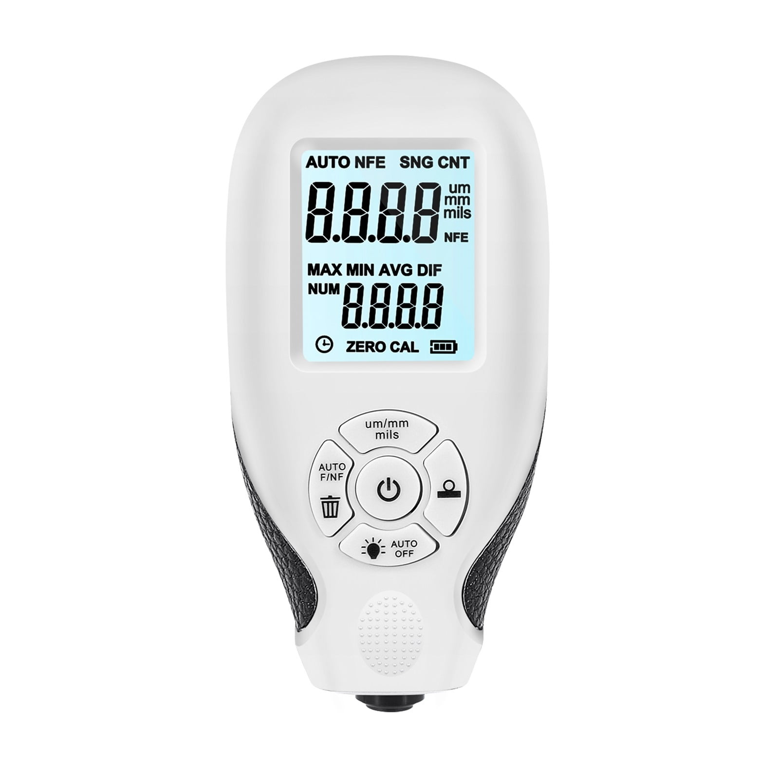 Coating Thickness Gauge Car Paint Film Tester LCD Display Manual Paint ...