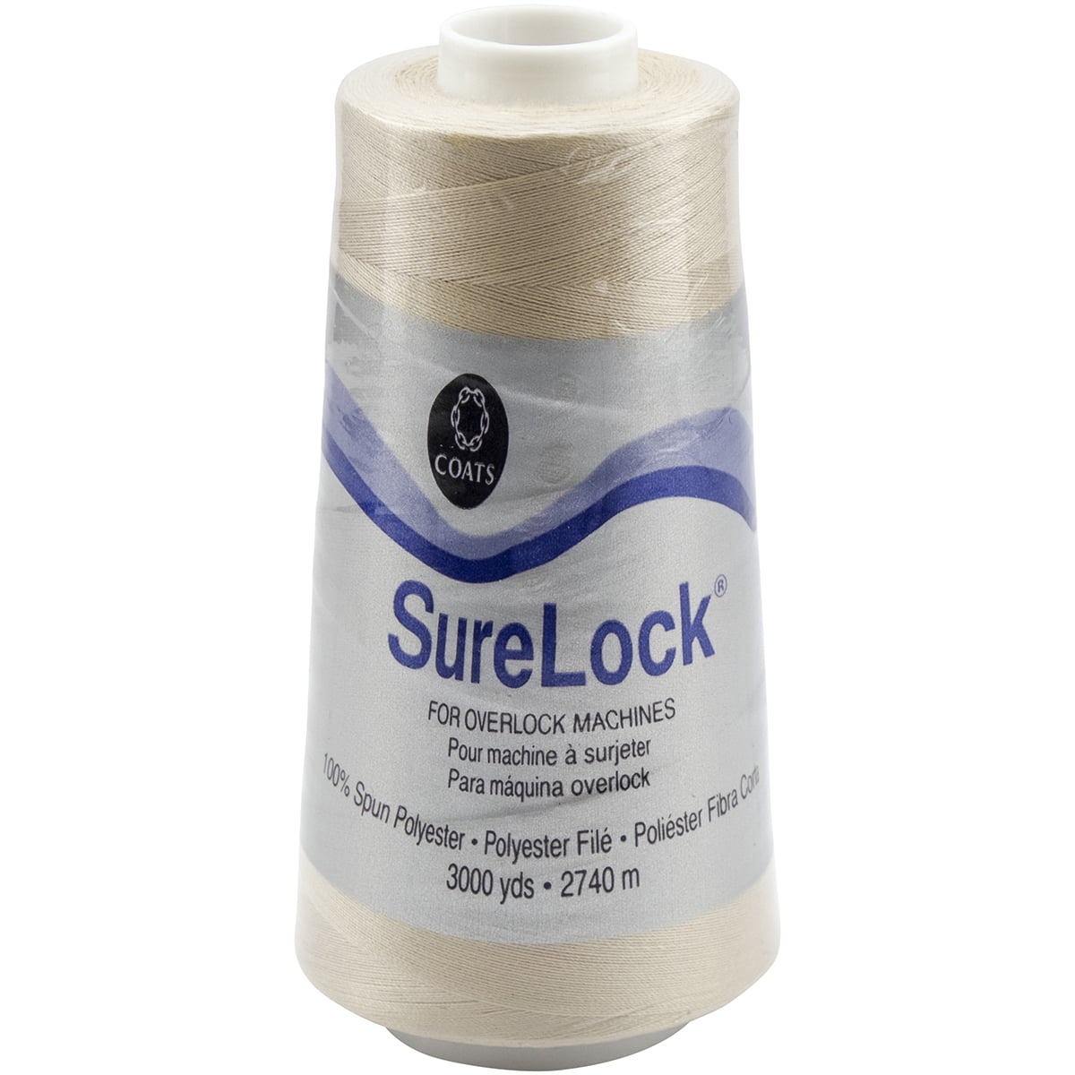Coats 6110-8050 Surelock Overlock Thread - Buff - Walmart.com