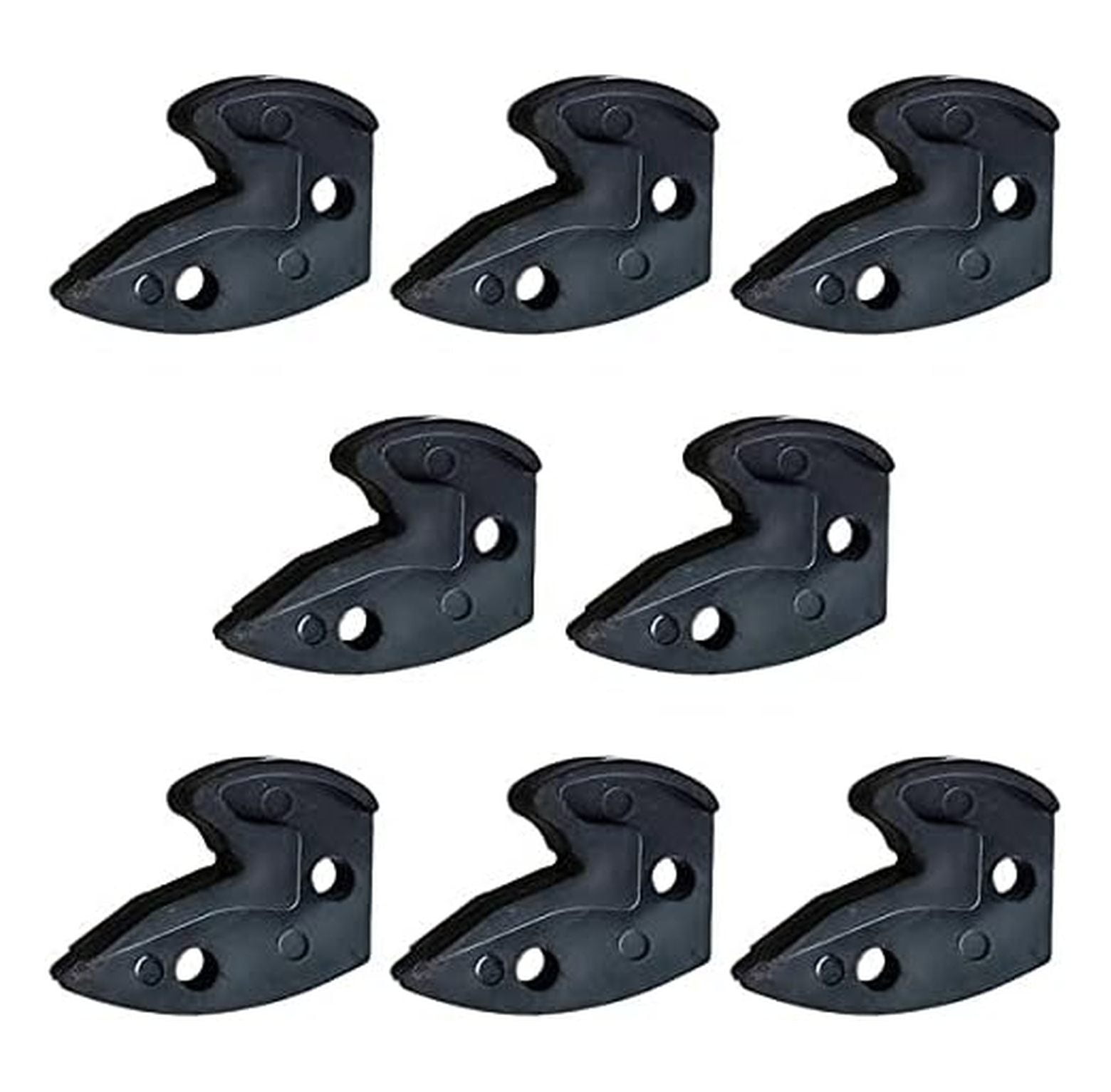 Coats 8560716108 Grip-Max Plus Replacement Grip Set - 8 (Black) Grips ...