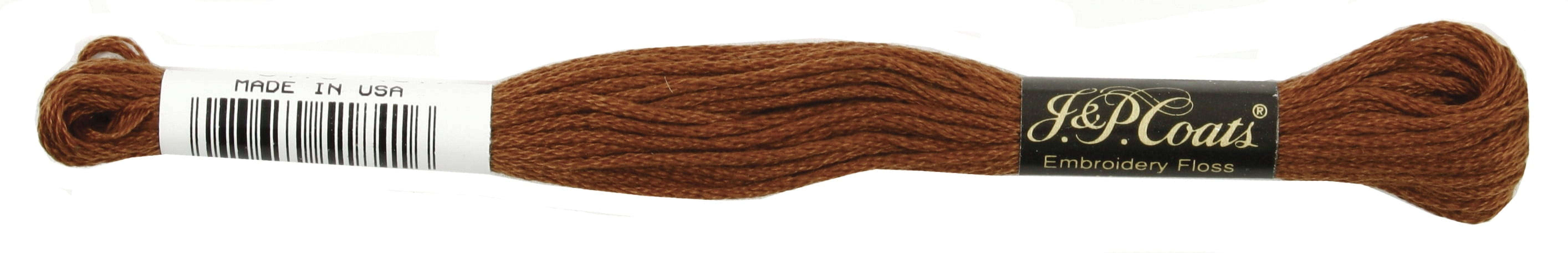 Coats & Clark 6-Strand Embroidery Floss 8.75yd-Brown - Walmart.com