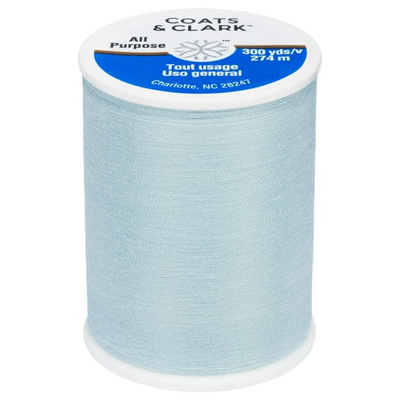 Coats & Clark All Purpose Ciel Polyester Thread, 300 Yards - Walmart.com