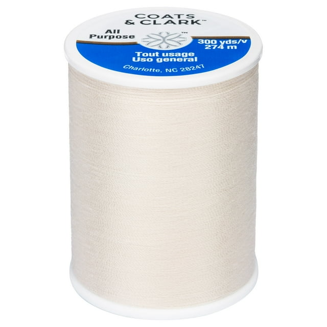 Coats & Clark All Purpose Dual Duty Thread, Medium, 300 Yards/274 ...